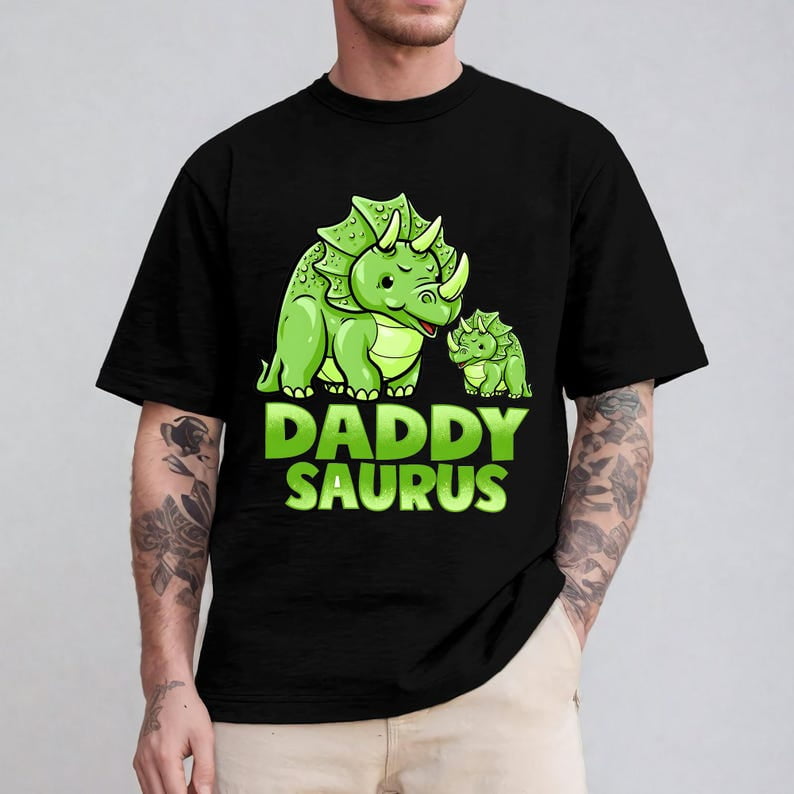 Daddy Saurus SVG, Funny Dinosaur PNG, Fathers Day Digital Download ...