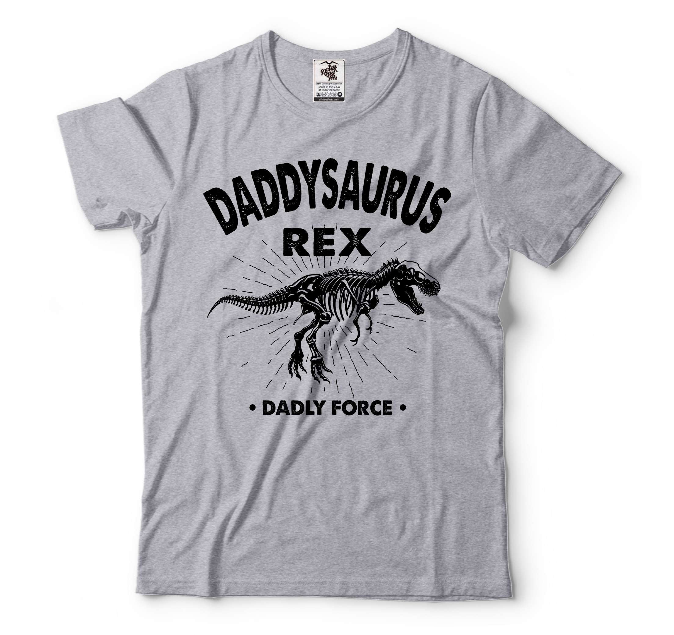 Daddy Saurus Shirt Dinosaur Dad Shirt T-Rex Dad Shirt Father's Day ...