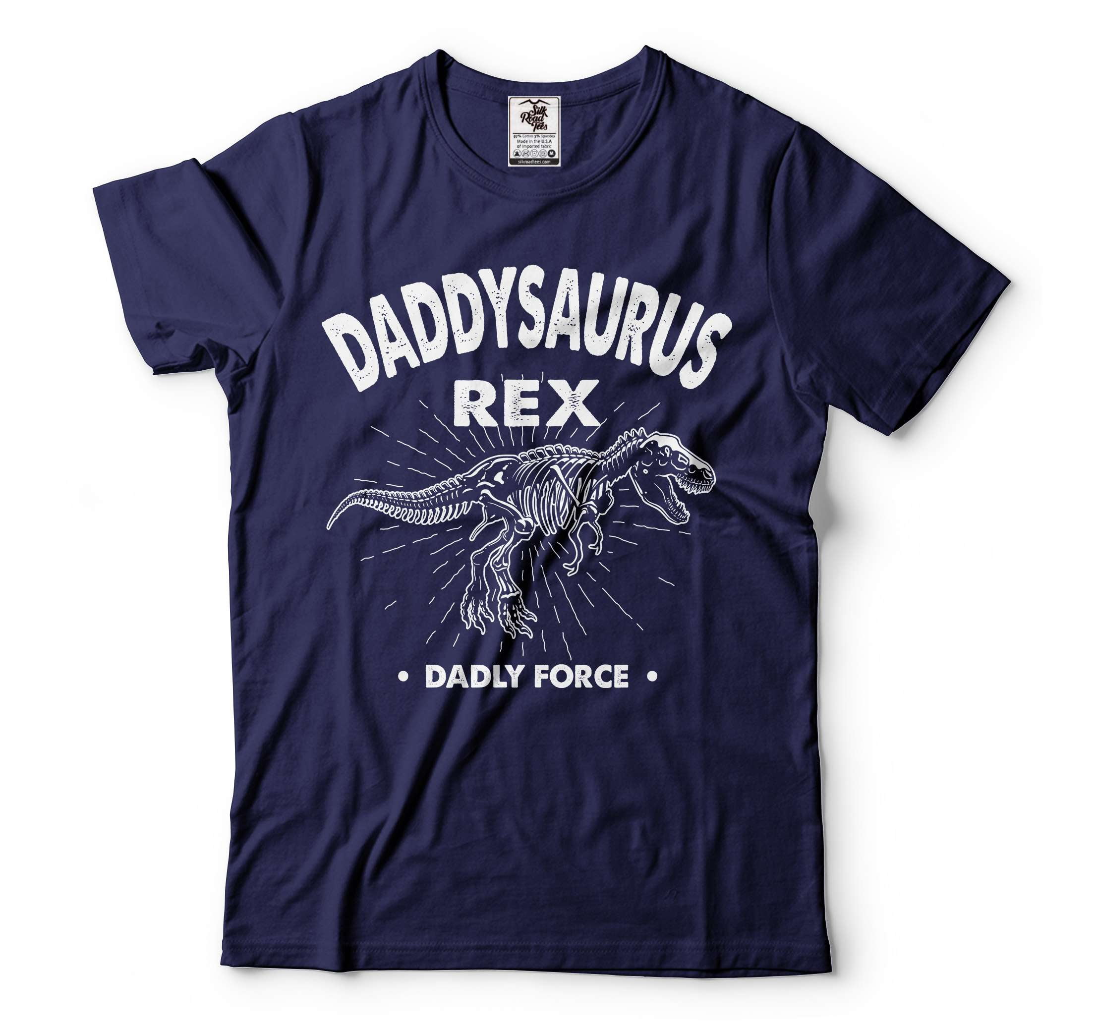 Daddy Saurus Shirt Dinosaur Dad Shirt T-Rex Dad Shirt Father's Day ...