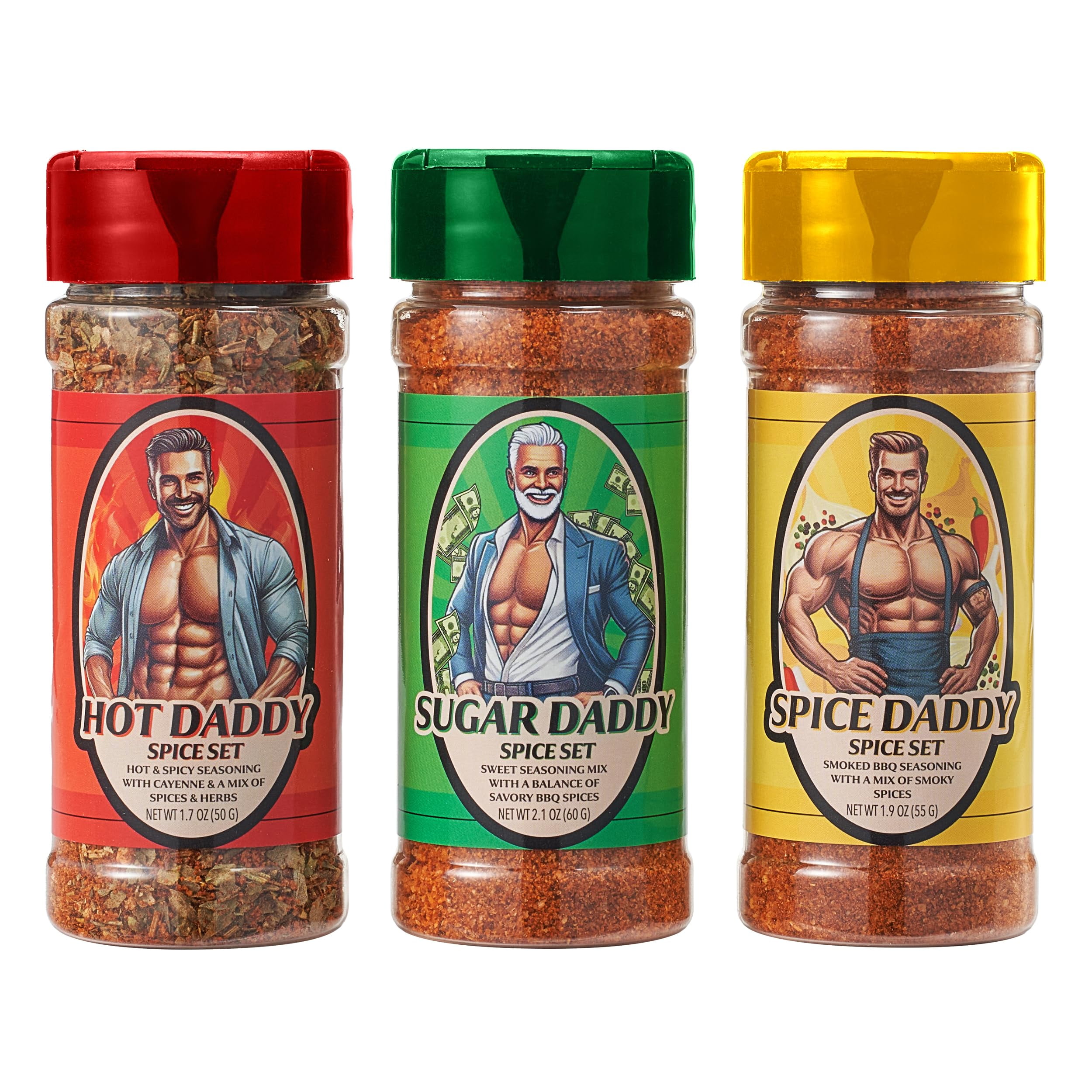 Daddy Spice Rub BBQ TSF6 Spices Rub Gift Set - Spice Daddy Barbecue ...