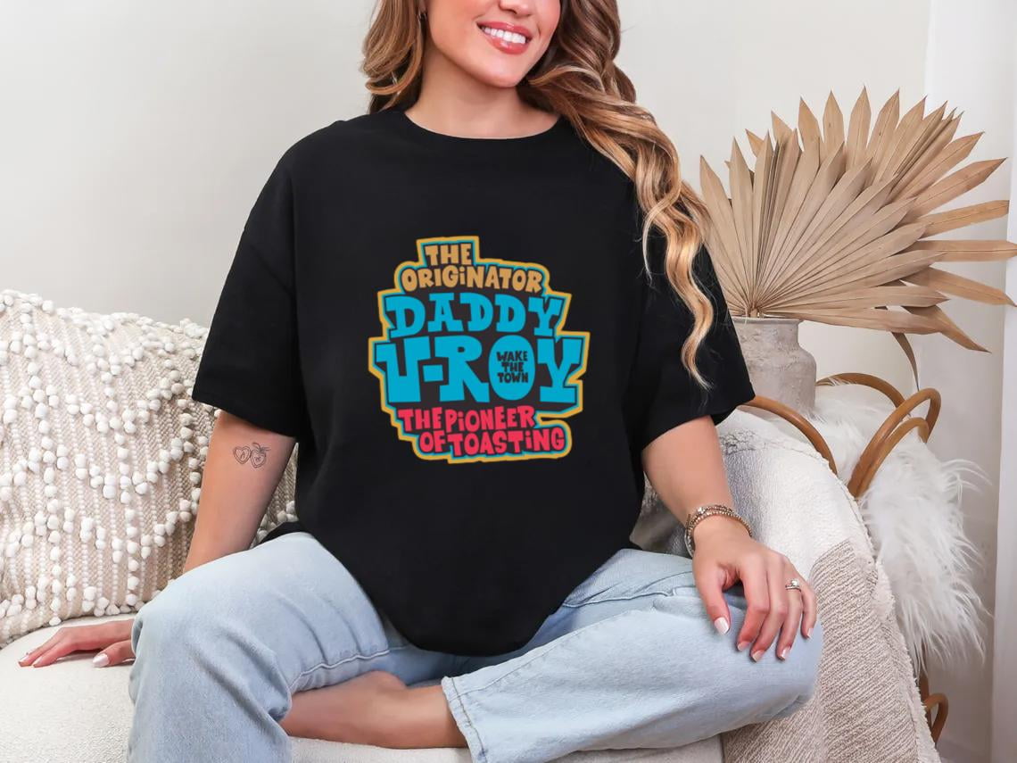 Daddy U Roy Unisex T-shirt Reggae Tribute Toasting Pioneer Jamaican ...