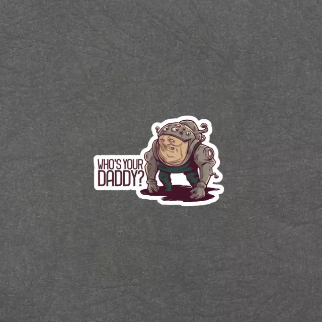 Who'S Your Daddy Video Game Big Daddy Sticker Bioshock Inspiredphone ...