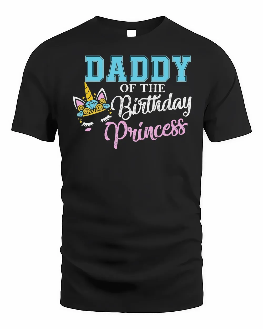 Daddy of the birthday Princess unicorn matching family gift Shirt ...