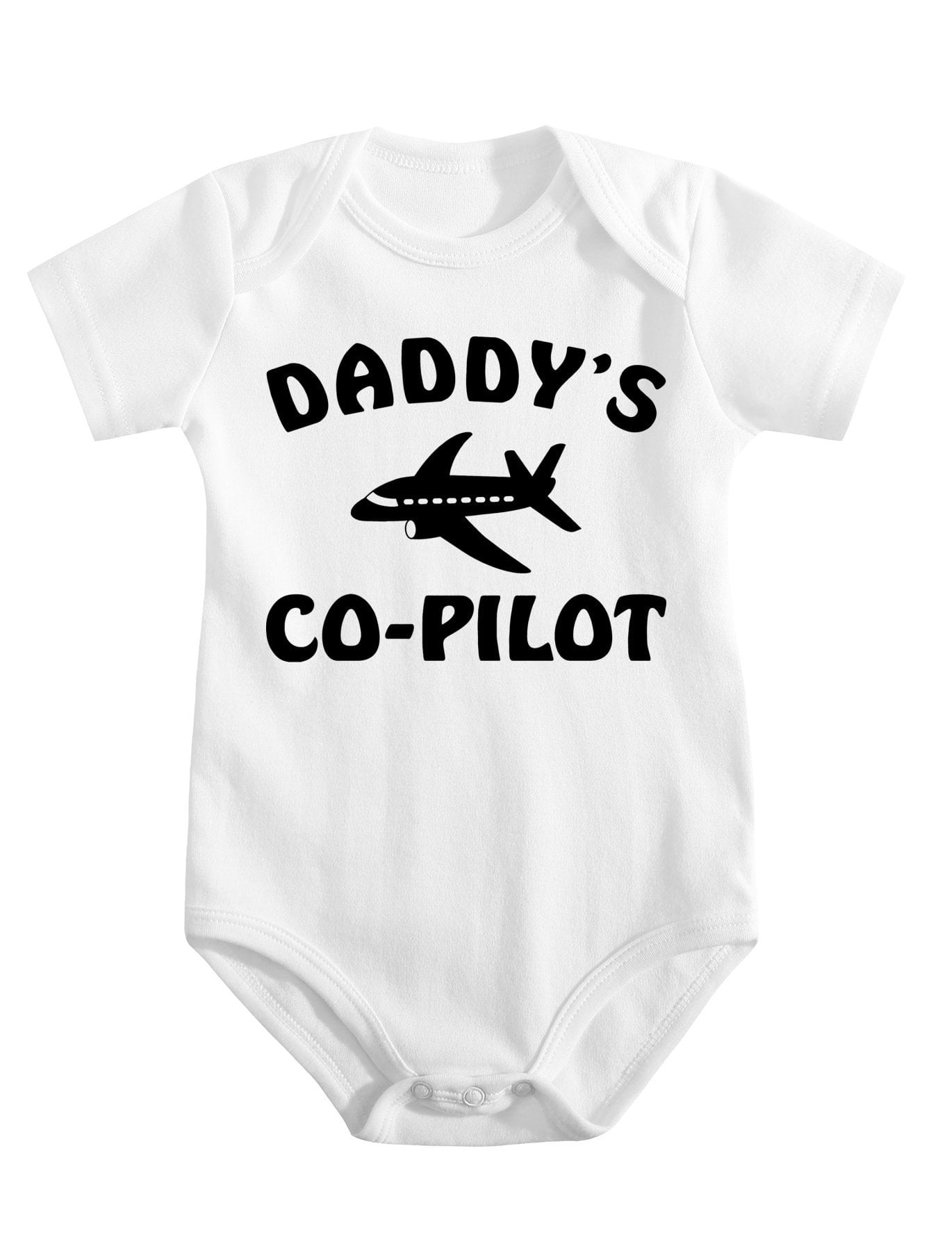 Daddy's Co-Pilot - Adventures With Dad - Funny Infant One-piece Baby ...