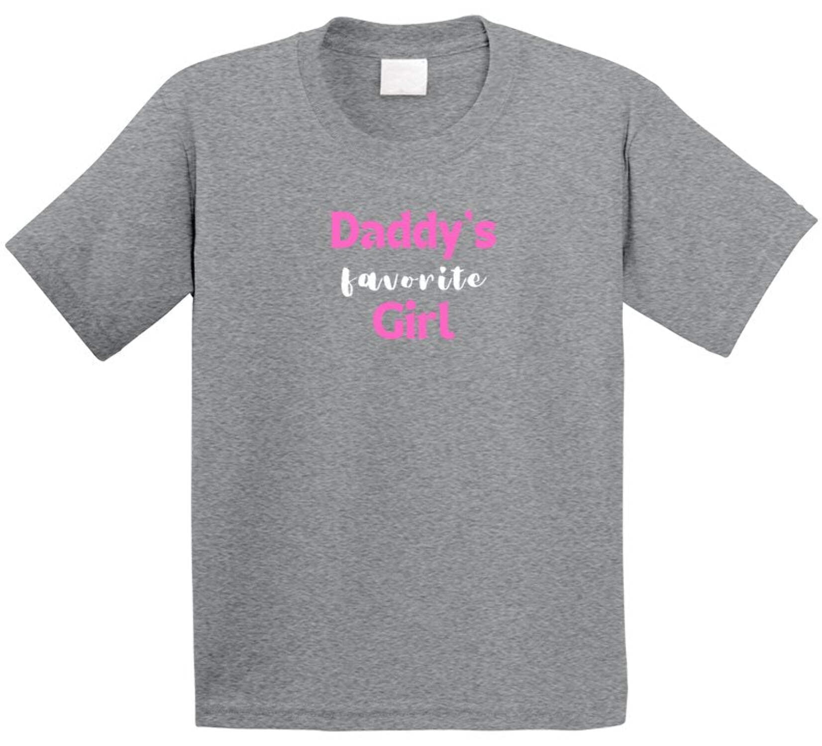 Daddy's Favorite Girl - Cute Statement Shirt - Big Girls - Walmart.com