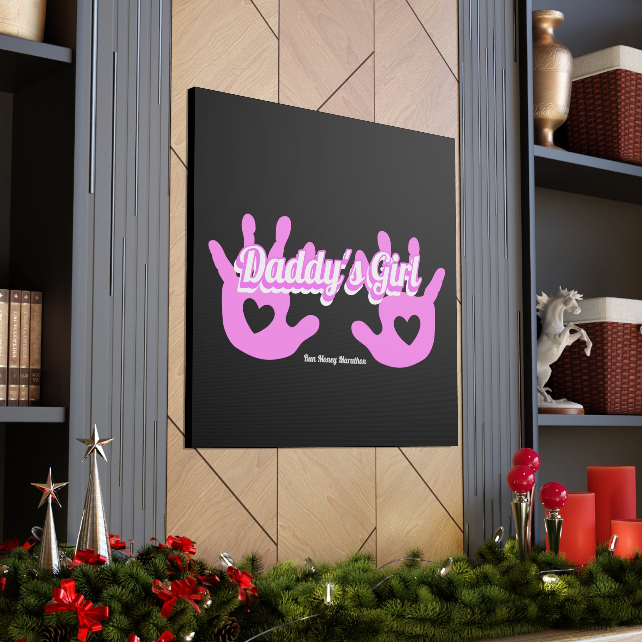 Daddy's Girl Wall Art Canvas Gallery Wraps - Walmart.com