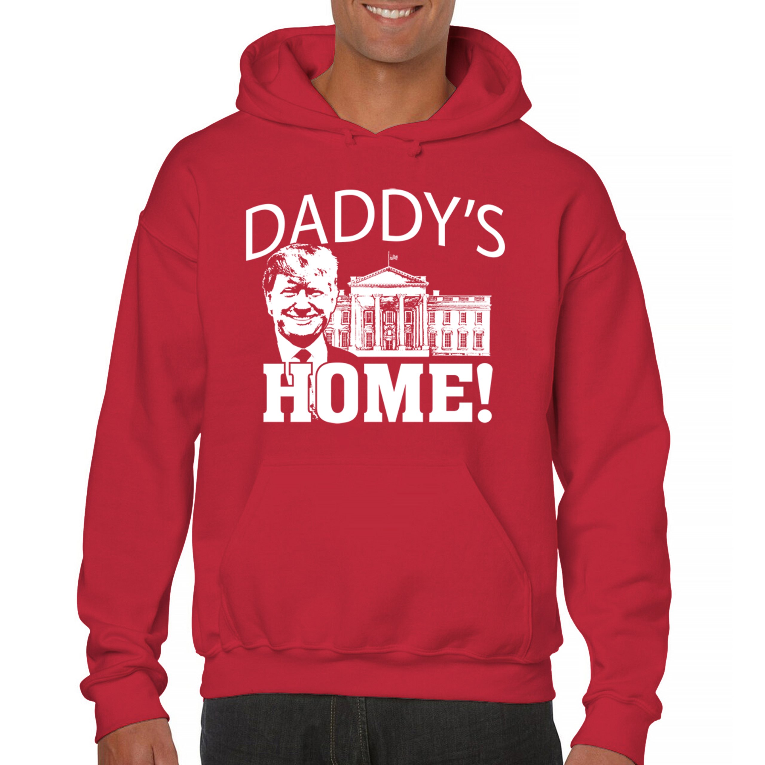 Daddy's Home Donald Trump 47th President Sweatshirt MAGA Four More ...