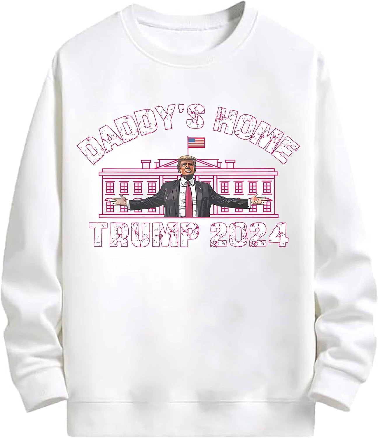 Daddy's Home Trump Sweatshirt, Daddy's Home Trump Shirt, Trump Daddys ...