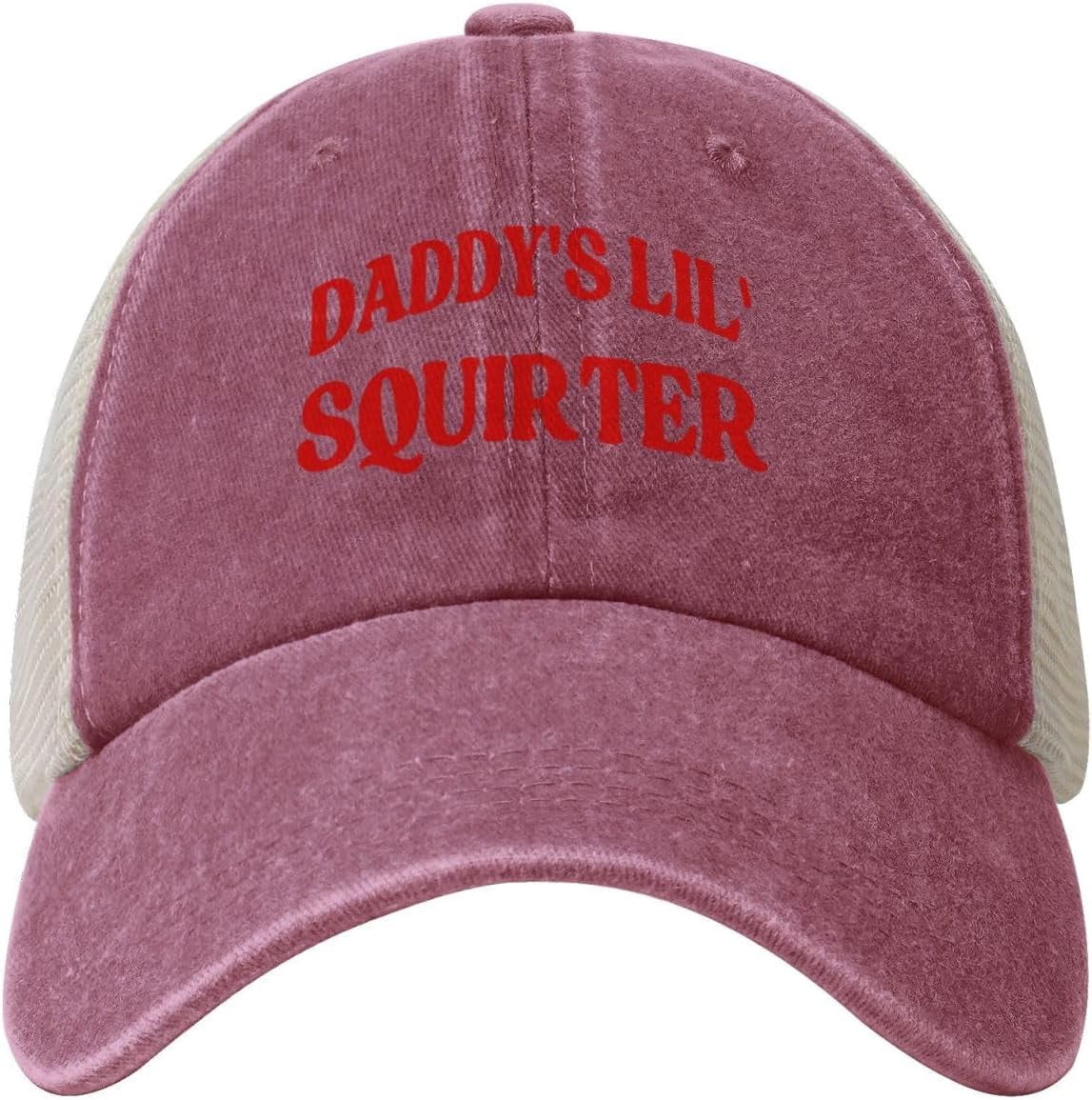 Daddy's Lil Squirter Funny Hat Denim Baseball Cap - Walmart.com