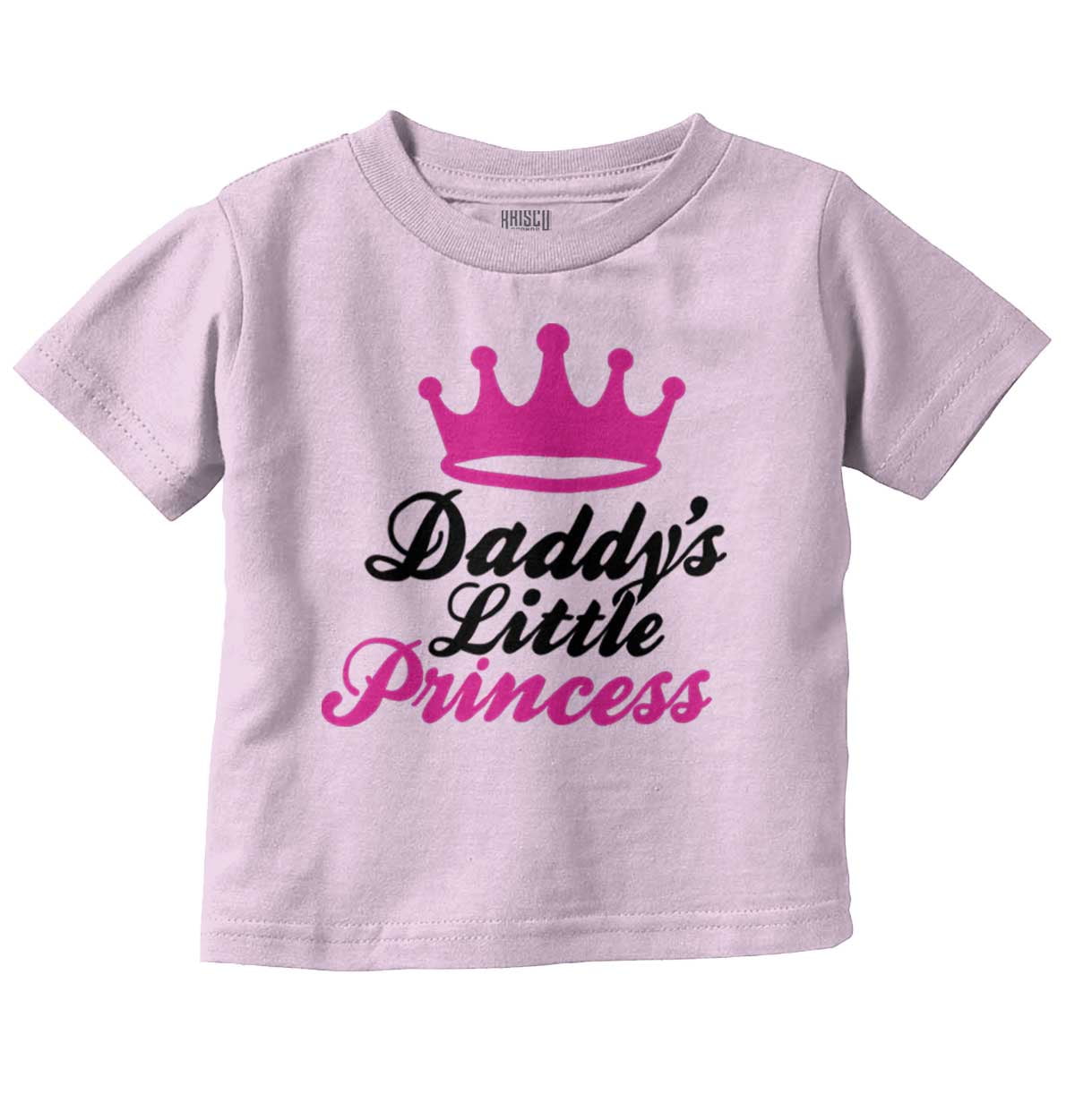 Daddy's Little Princess Girly Tiara Youth T Shirt Tee Girls Infant ...