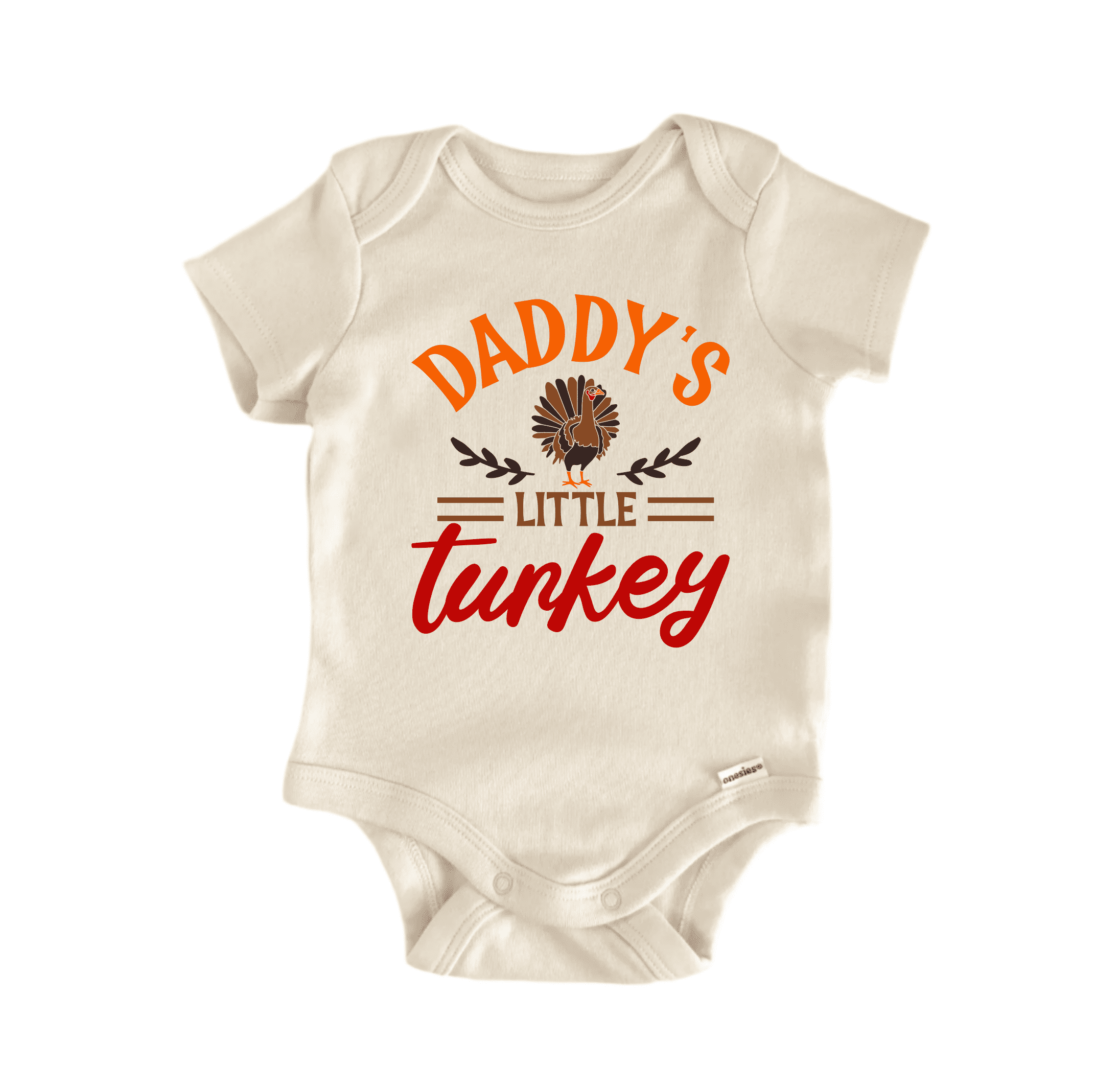 Daddy's Little Turkey Thanksgiving - Baby Boy Girl Clothes Bodysuit ...