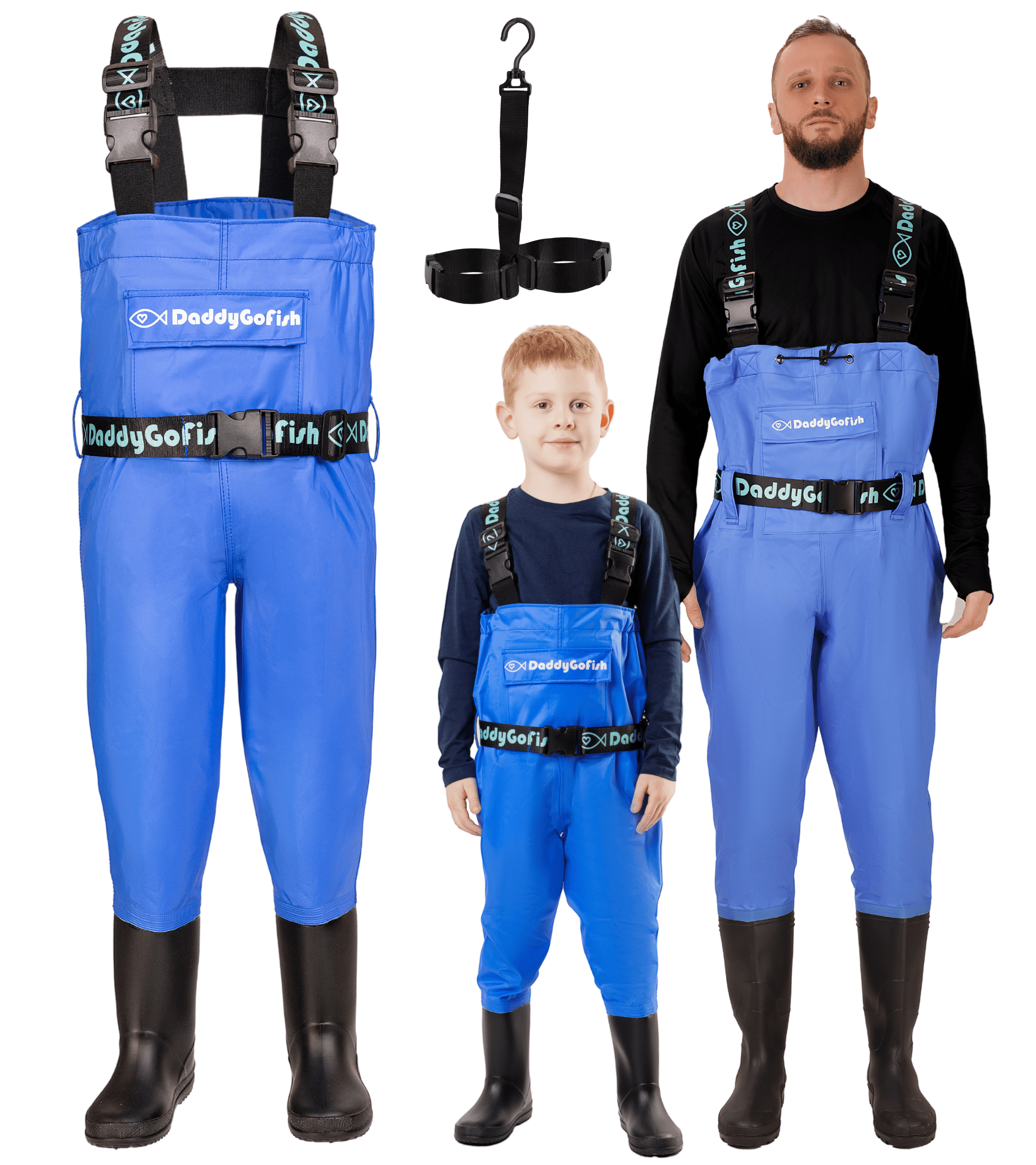 DaddyGoFish Chest Waders for Kids and Adults, Fishing and Hunting ...