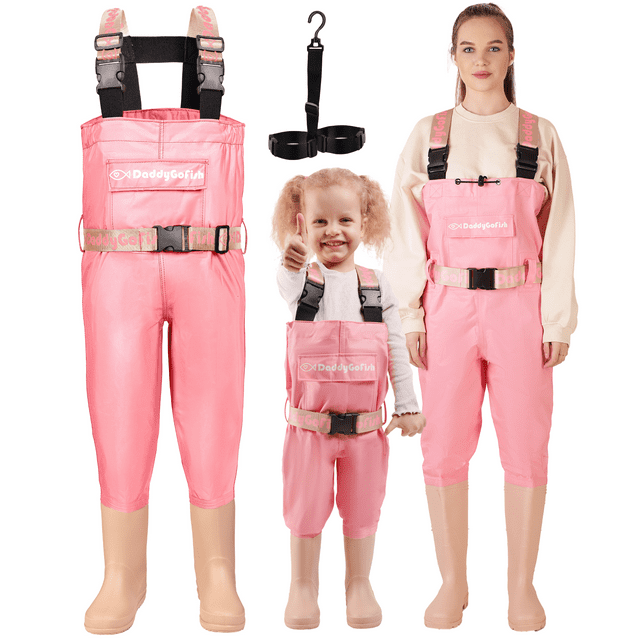 DaddyGoFish Chest Waders for Kids and Adults, Fishing and Hunting ...