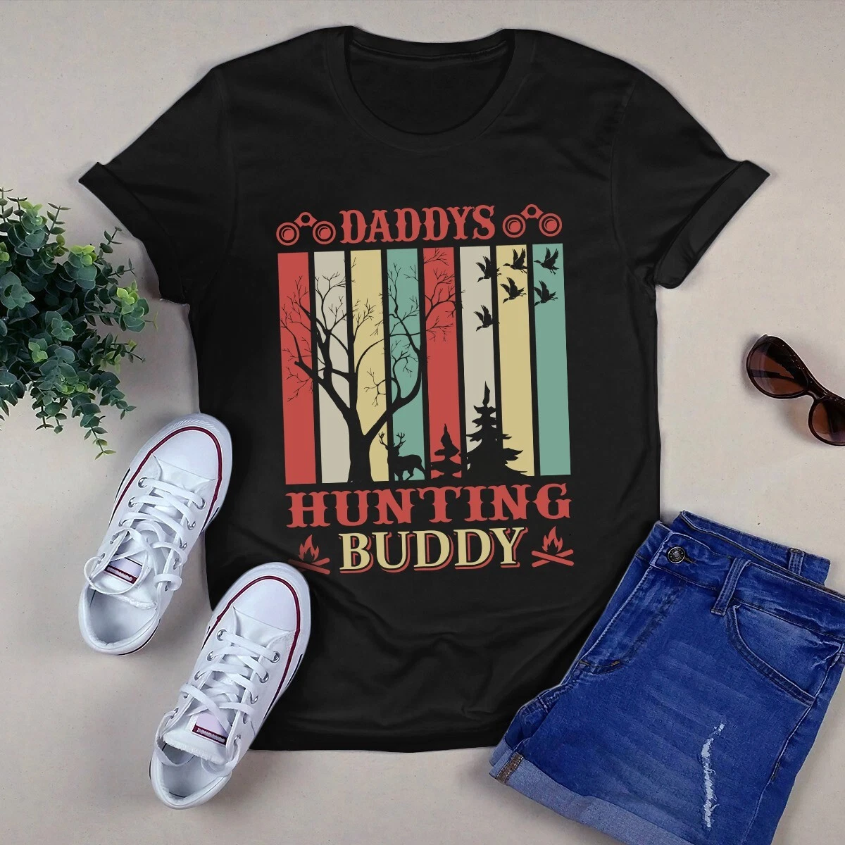 Daddys Hunting Buddy Vintage Royal Blue/ Black... Tshirt, Vintage T ...