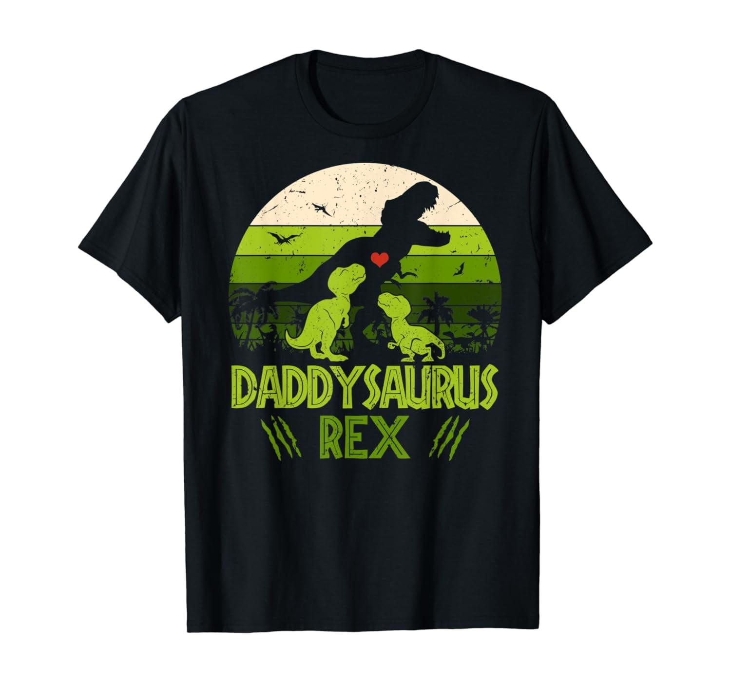 Daddysaurus Rex 2 Sunset Tshirt For Fathers Day Gift Unisex S-5XL Hot Trending Shirt, Vintage ...