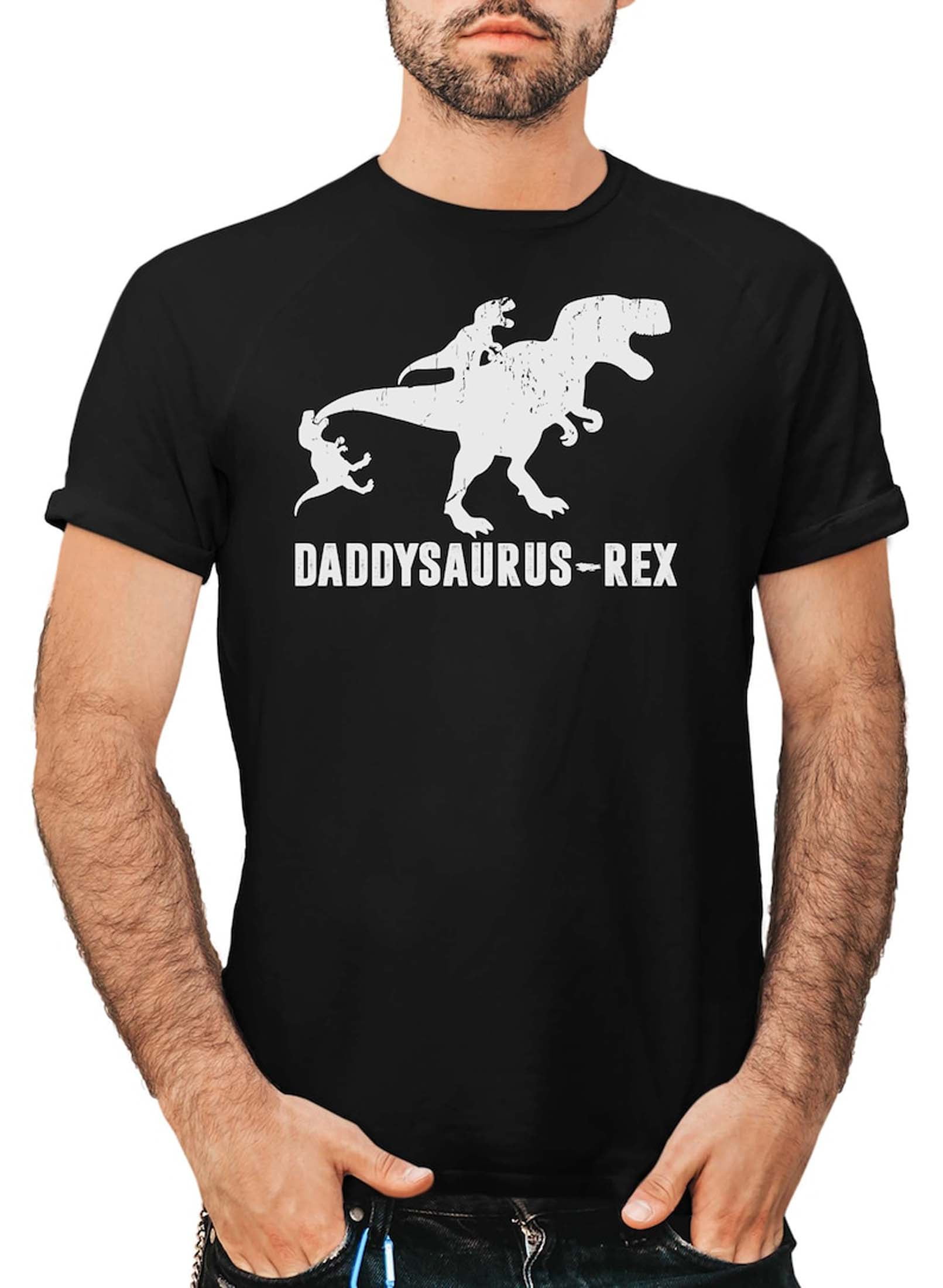 Daddysaurus Rex T-Shirt 2 Kids Fun Fathers Day TShirt Dads Gift Present ...