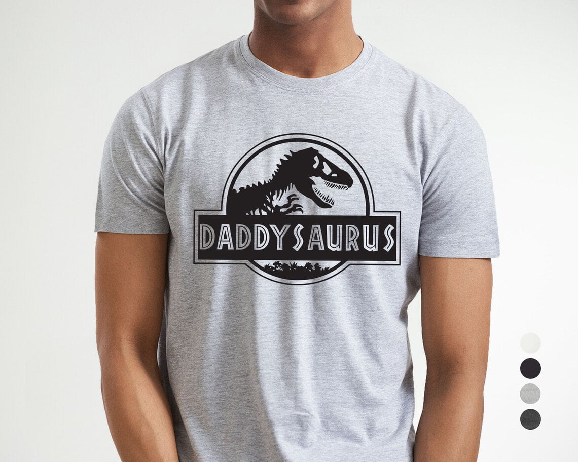 Daddysaurus Shirt Fathers Day Gifts, DaddySaurus Funny Fathers Day ...