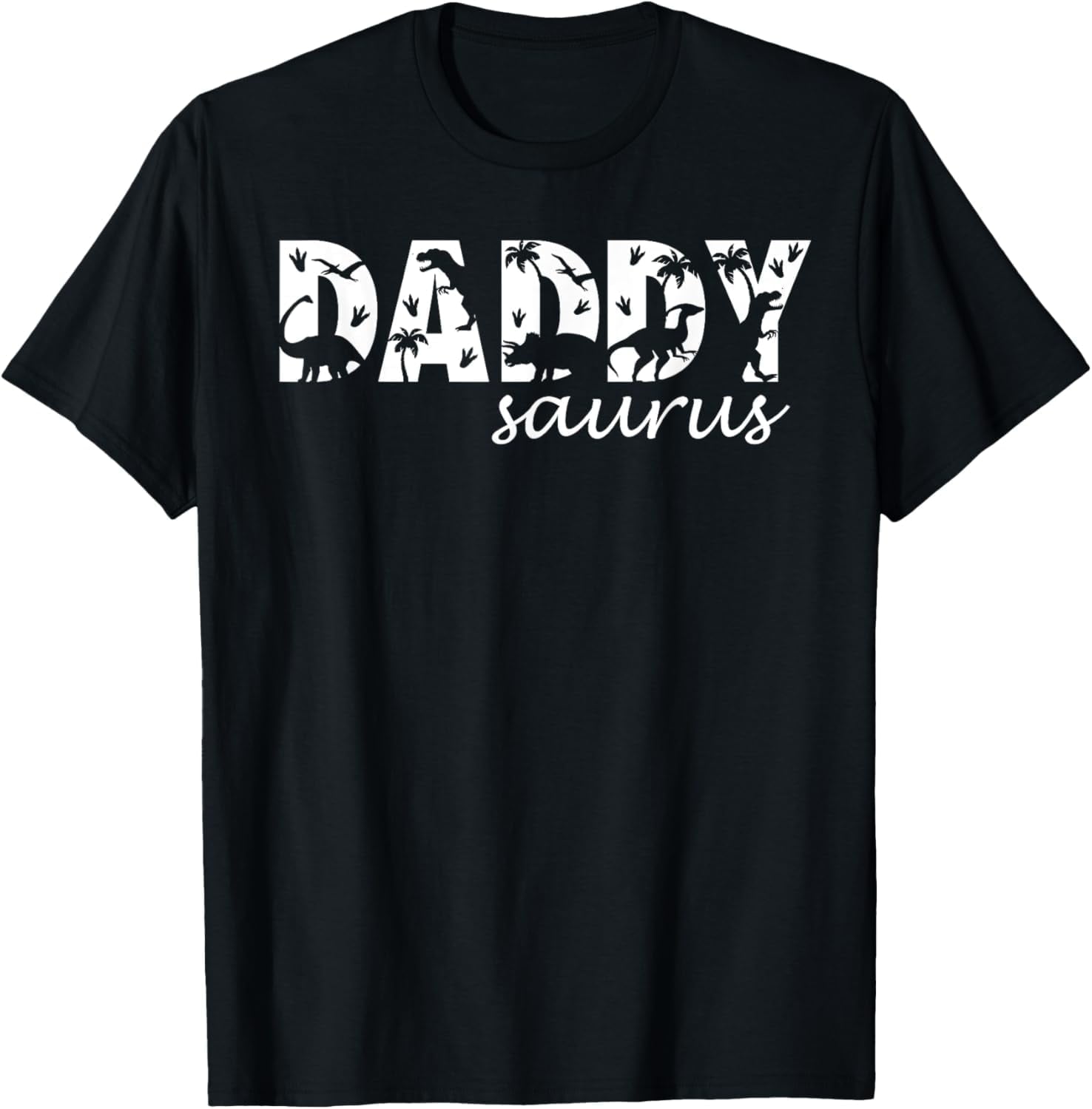 Daddysaurus T Rex Dinosaur Daddy Saurus Dad Family Matching T-Shirt - Walmart.com