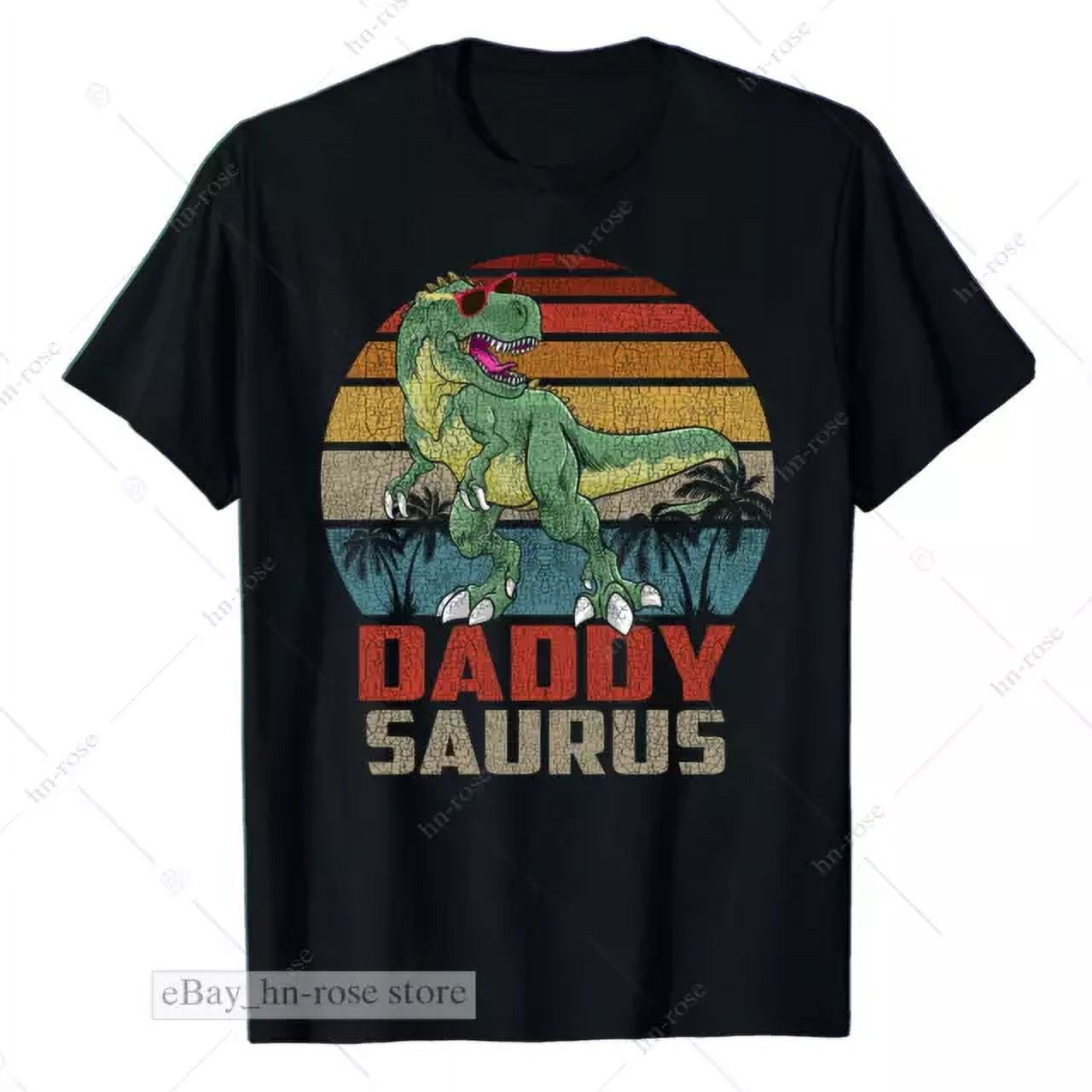 Daddysaurus T-Rex Dinosaur Daddy Saurus Matching Family Rex Jurasskicked T-shirt - Walmart.com