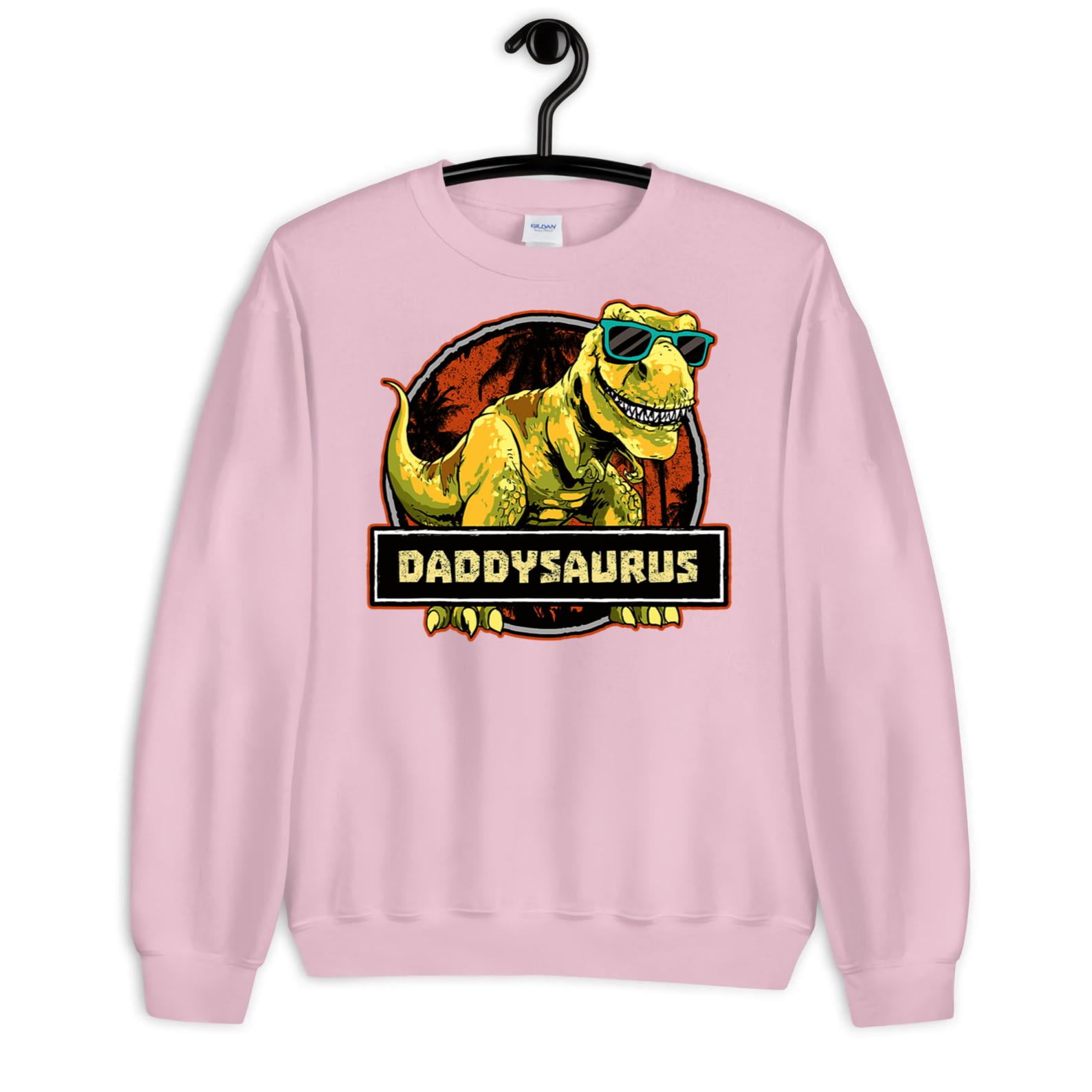 Daddysaurus T Rex Dinosaur Daddy Saurus Shirt Gift Black Unisex Shirt ...