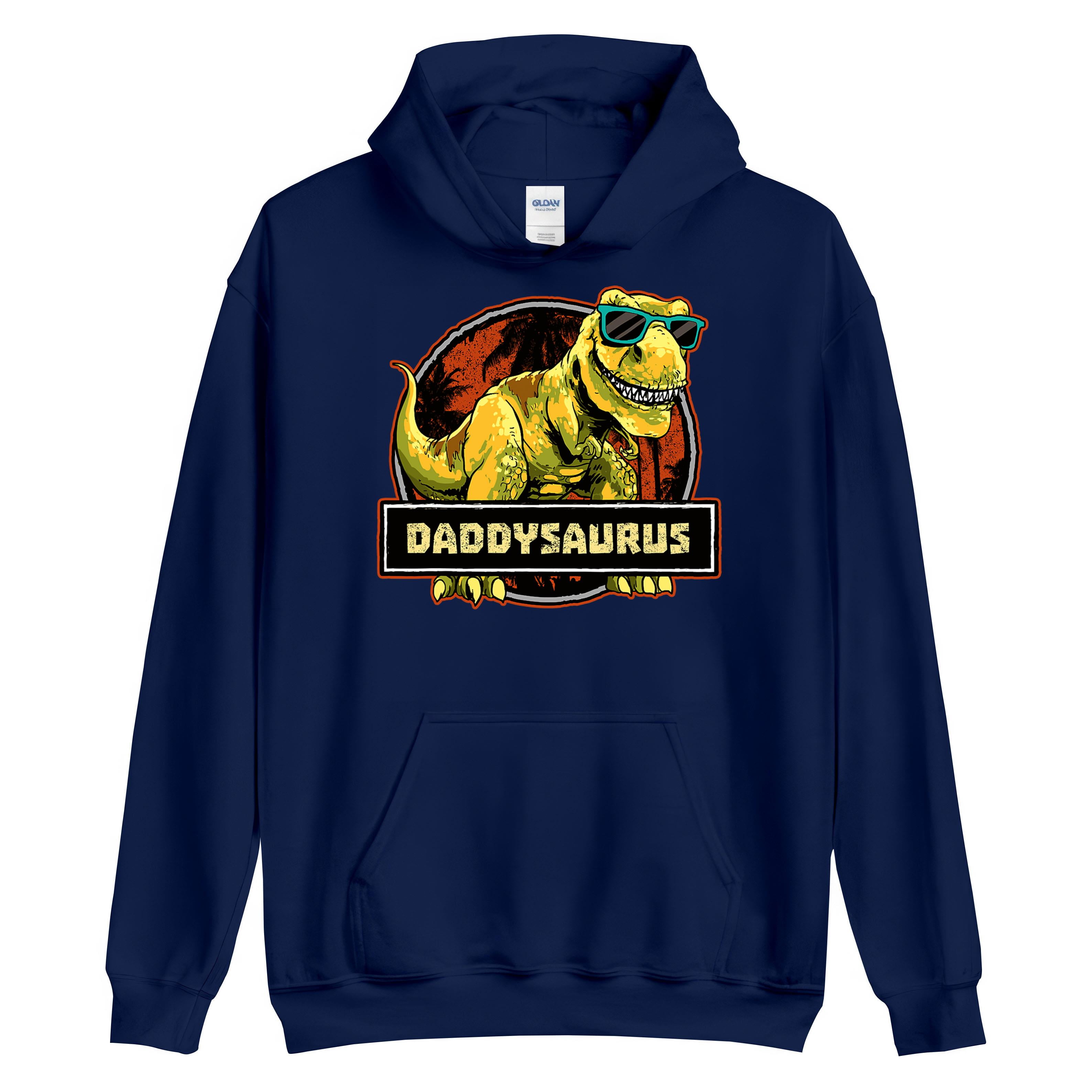 Daddysaurus T Rex Dinosaur Daddy Saurus Shirt Gift Black Unisex T-Shirt ...