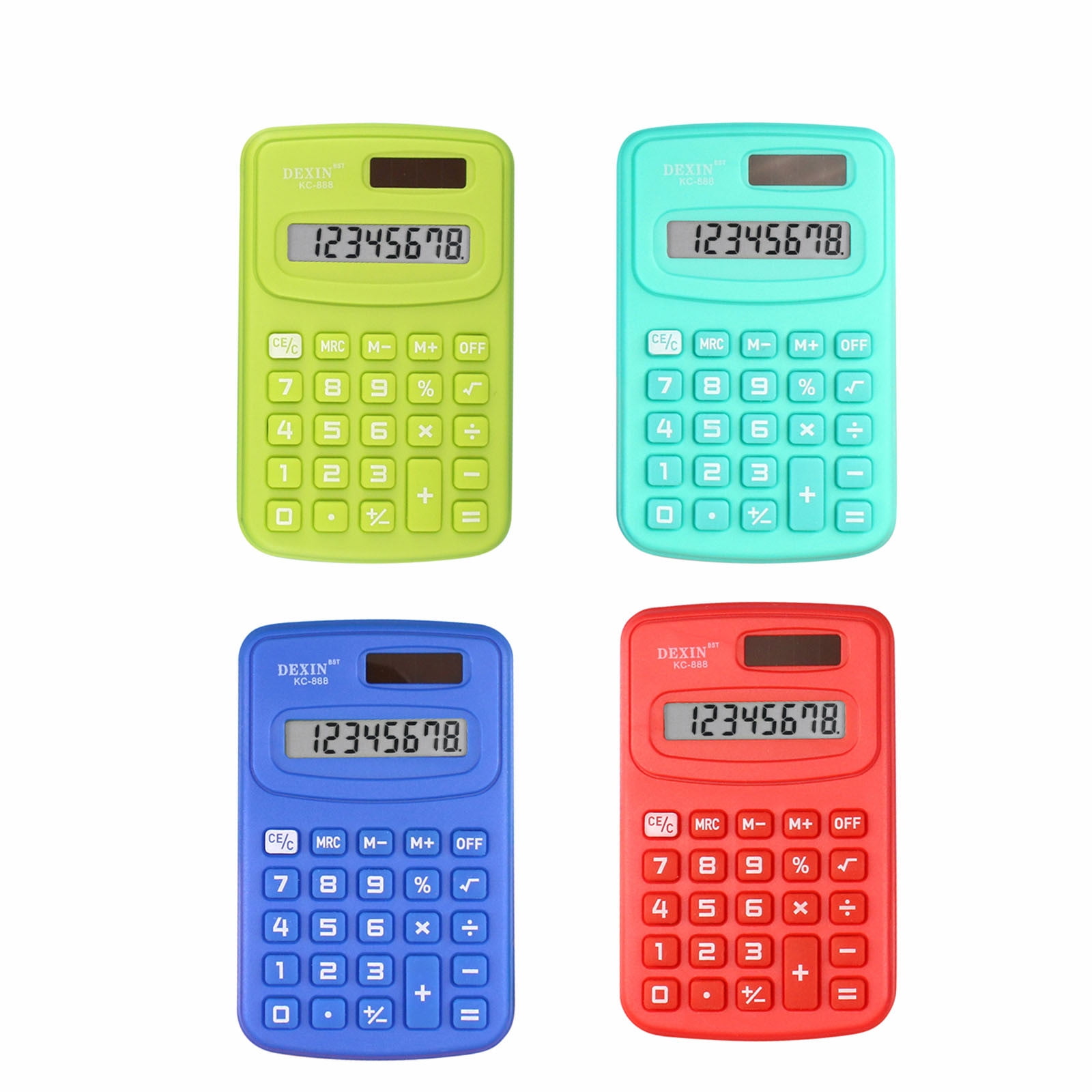 Dademeo Calculator Solar Scientific Pocket Calculator Small Battery ...