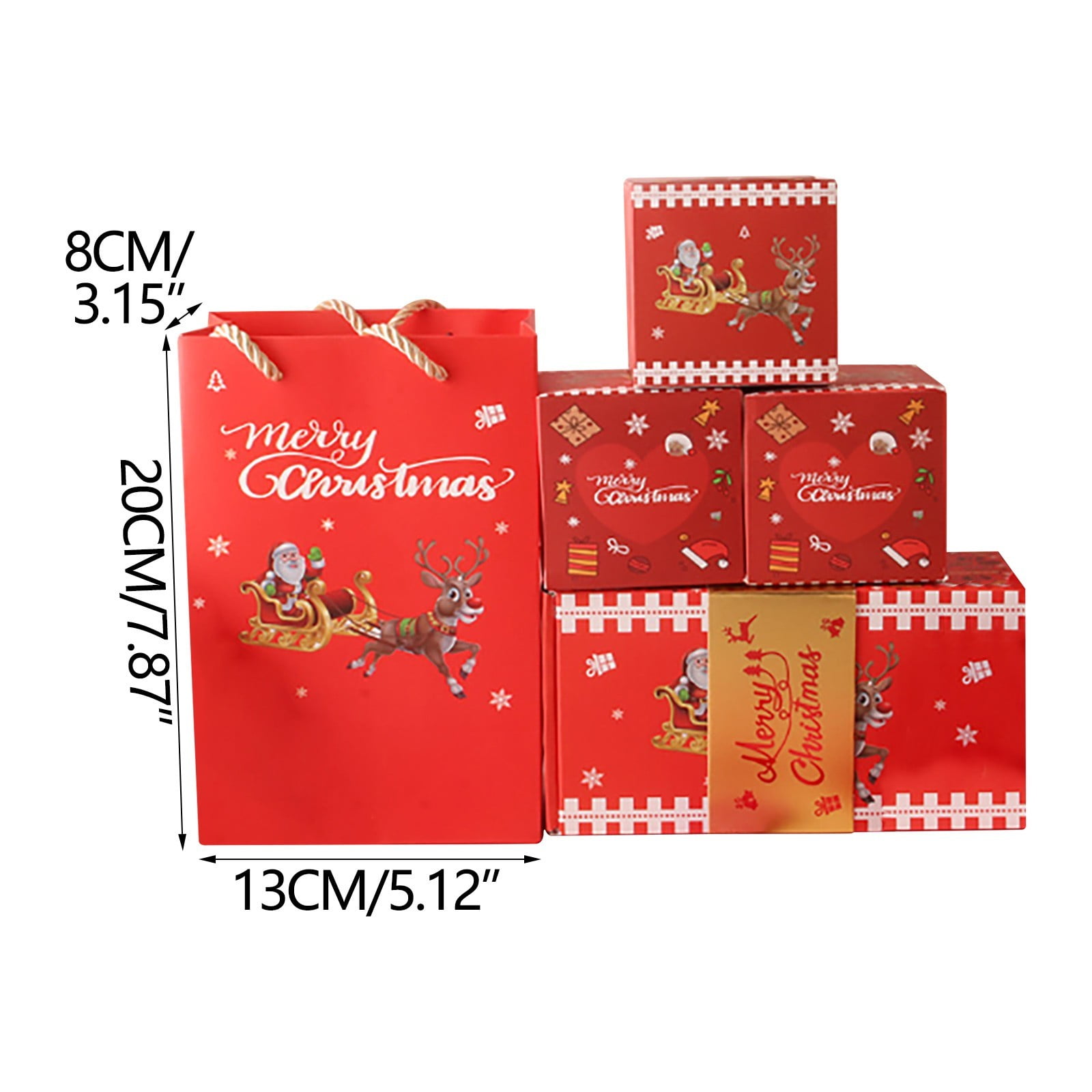 Dademeo Reduced Price! Gift Boxes with Lids Small,Reusable Envelope ...