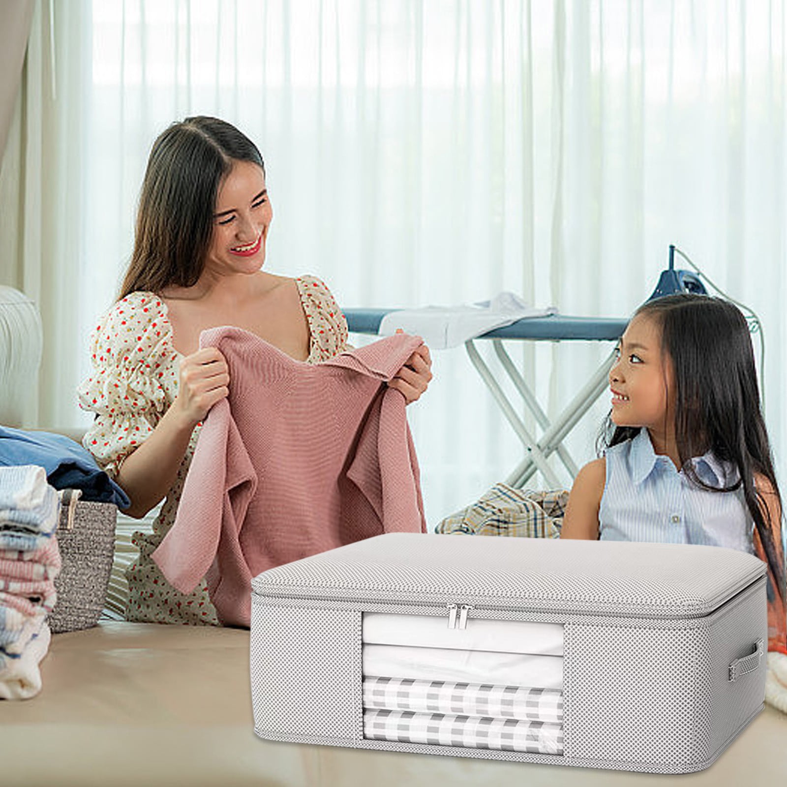 Dademeo Up to 50% off Clearance! Large Storage Bags with Handles and ...