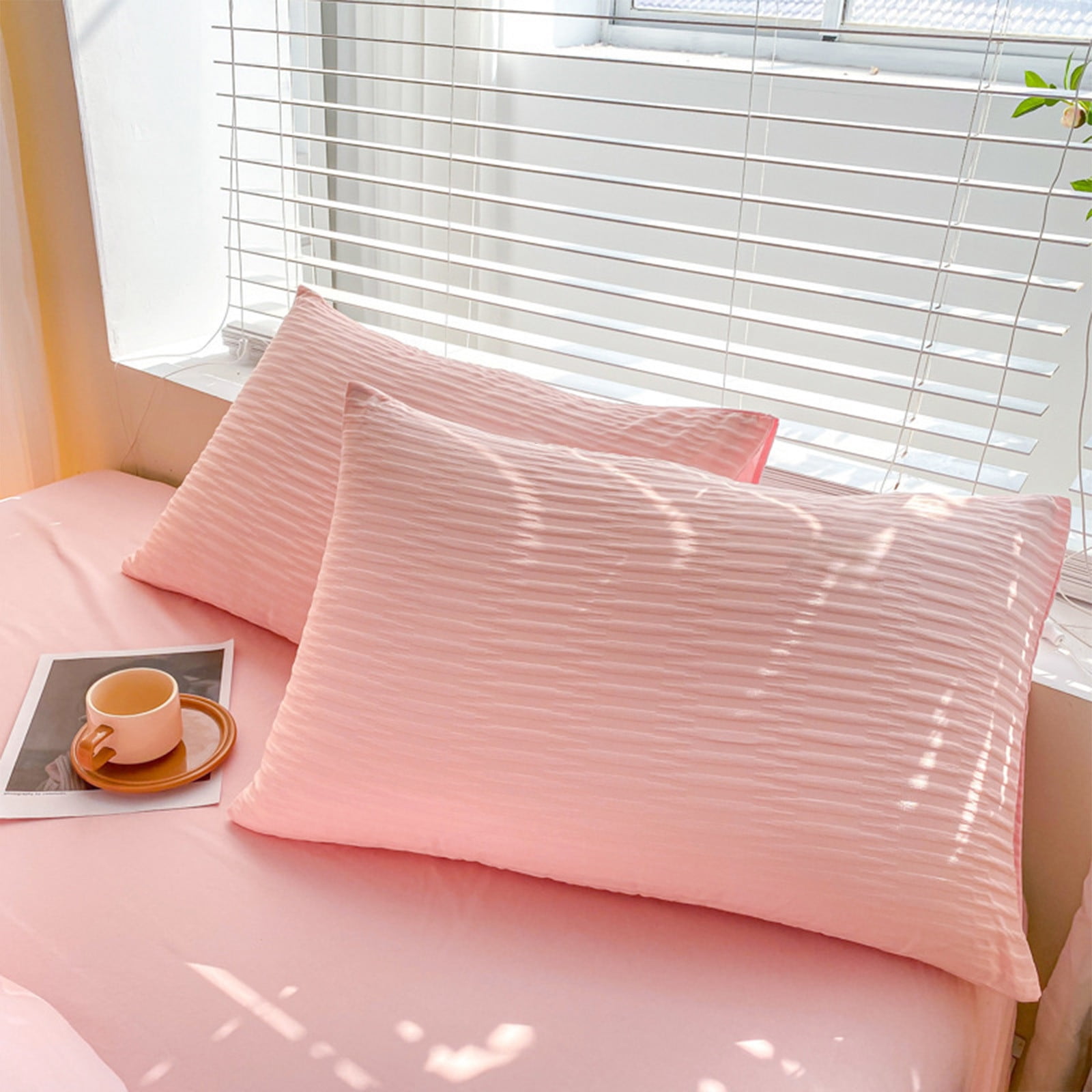 Dademeo Up to 50% off Clearance! Standard/Queen Pillowcase Luxury Solid ...