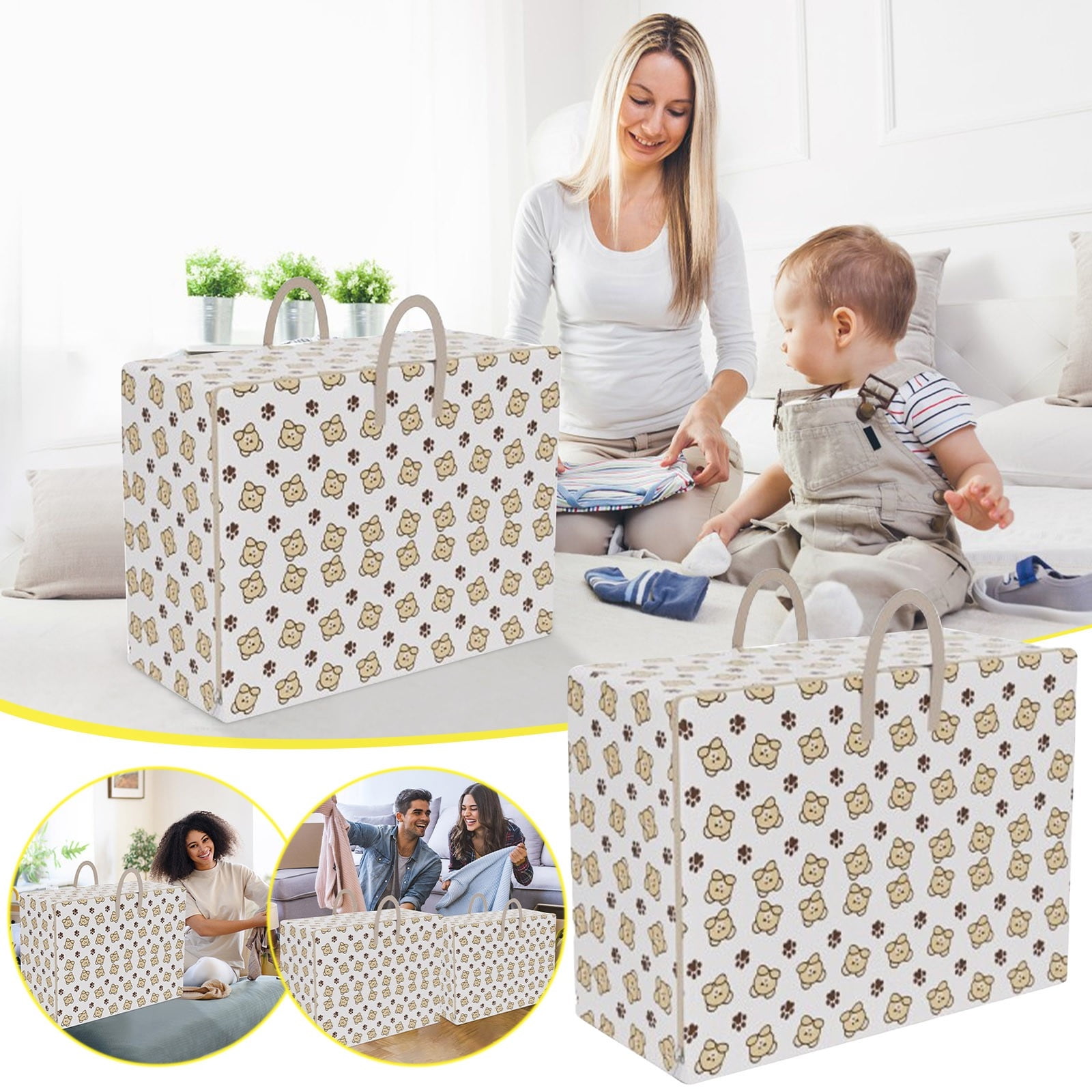 Dademeo Up to 50% off Clearance! Storage Bags with Zipper for Clothes ...