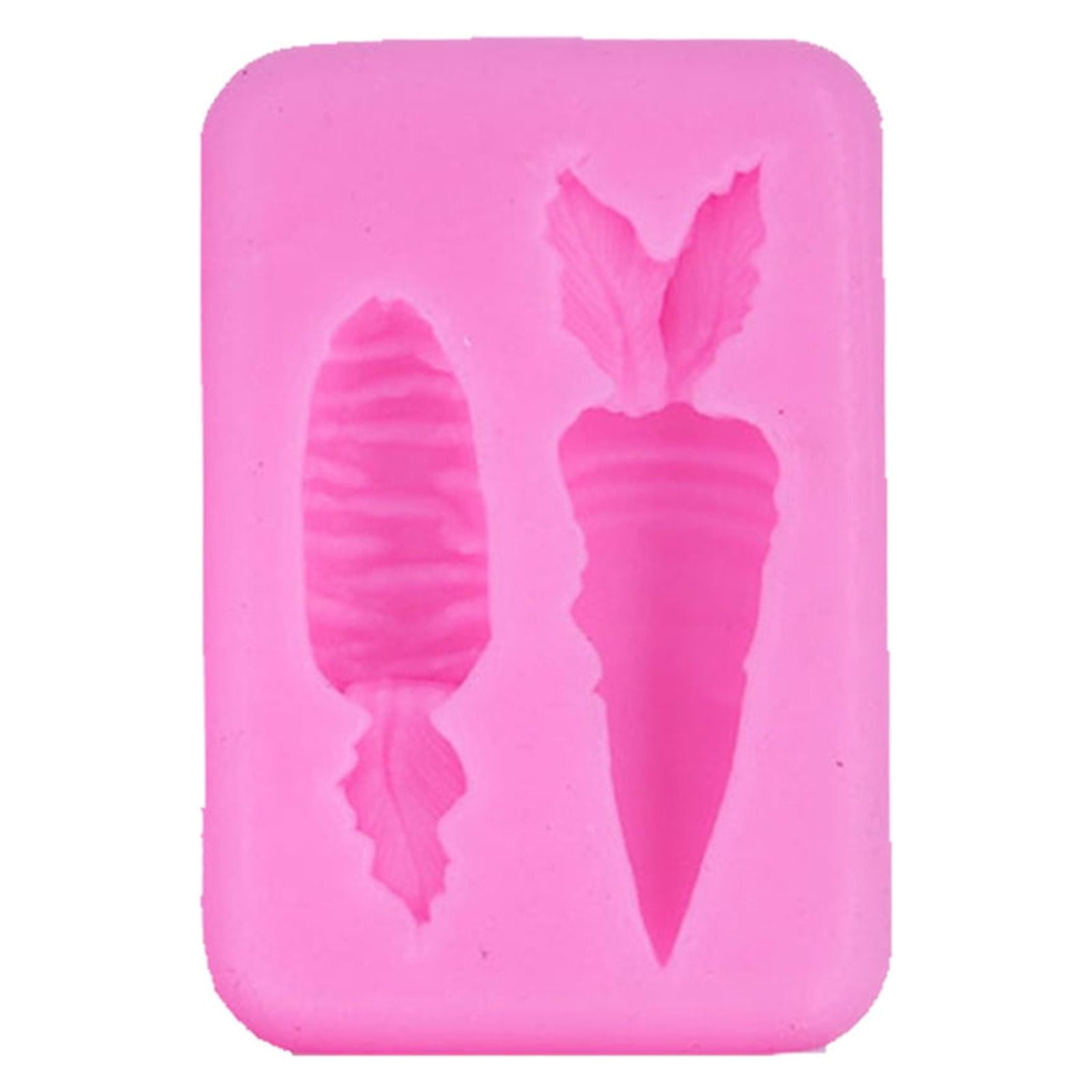 Dadiaei 2 Pack Easter Silicone Mold Set - Bunny, Egg, Carrot & Chick 3D ...