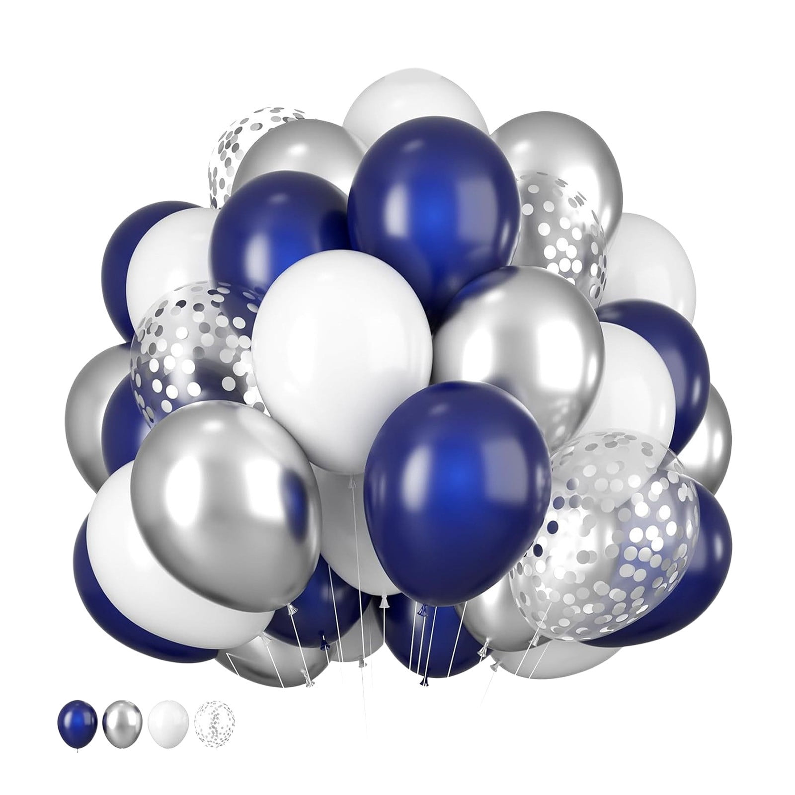 Dadiaei 30pcs Multi-color Balloons Set Latex Balloons Decoration ...