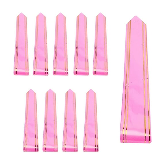 Dadiaei Bow Ties Flower Ribbon Plastic Decoration for Wedding Christmas ...