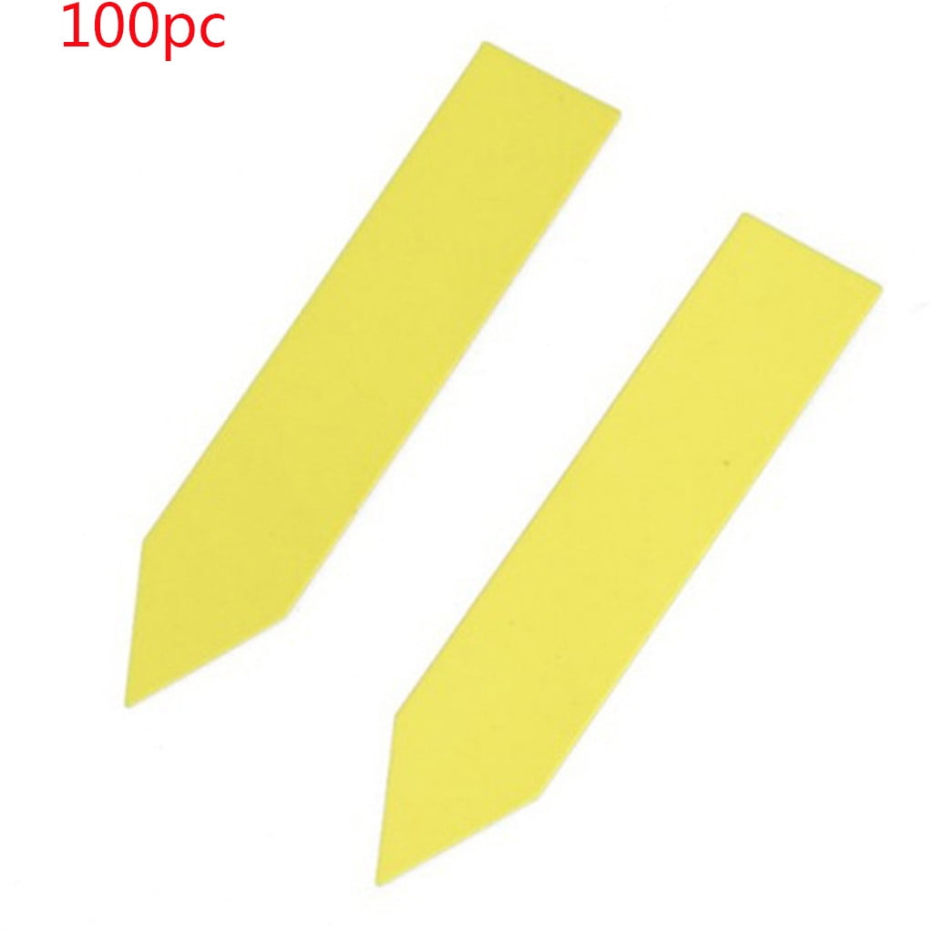 Dadiaei 100Pcs Plant Labels Plastic Garden Markers for Seedlings ...