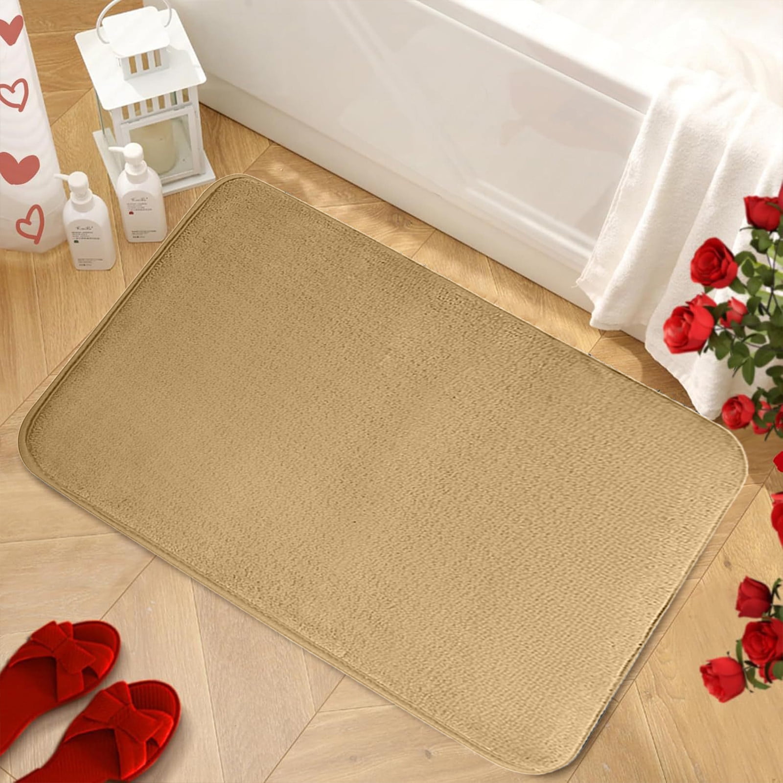 Dadiaei Clearance Bathroom Rug, Bath Mat, Non-Slip Carpet Mat, Extra ...