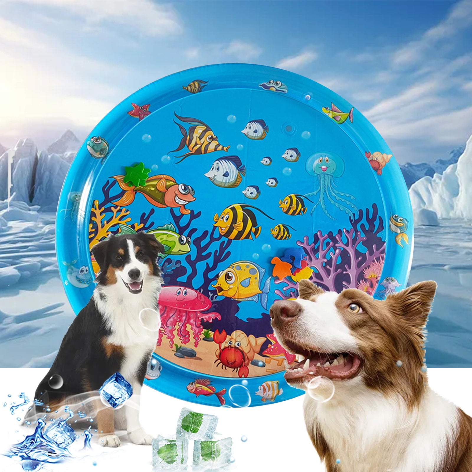 Dadiaei Clearance Cat Water Play Mat, Sensory Play Mat for Cats, Fish ... Dadiaei Clearance Cat Water Play Mat, Sensory Play Mat for Cats, Fish ...