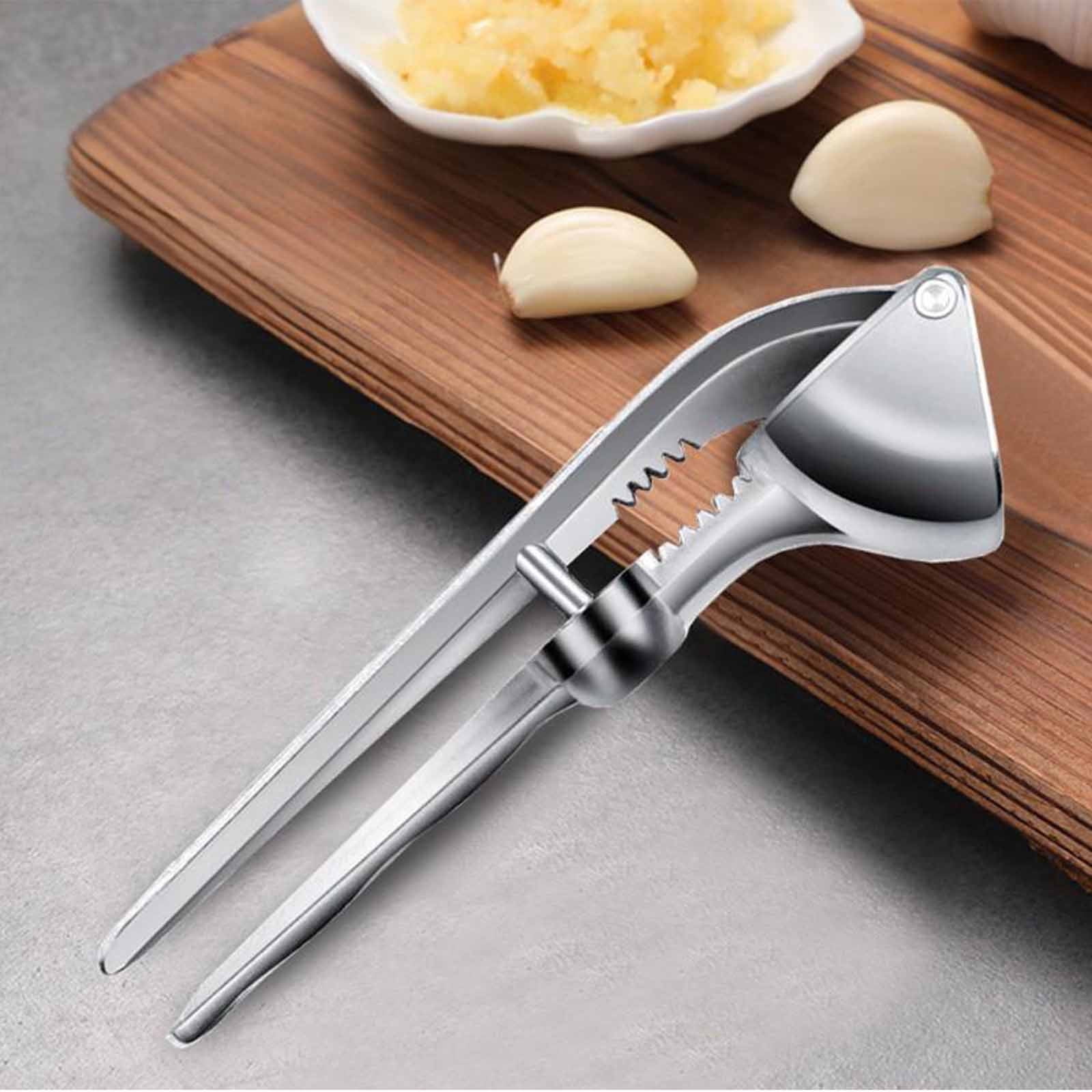 Dadiaei Garlic Press,Manual Garlic Crusher,Garlic Peeler Tool,Kitchen ...