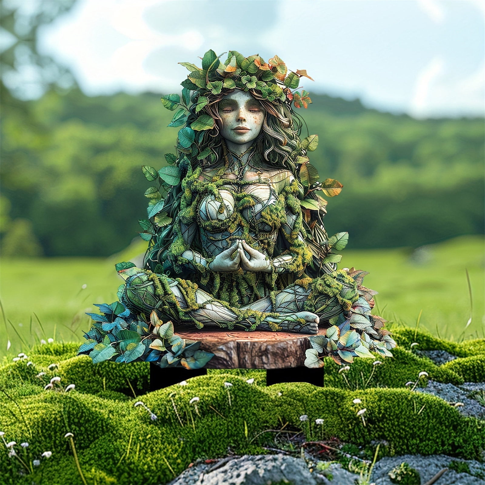 Dadiaei Clearance Outdoor Angel Garden Statue, Realistic Fairy ...