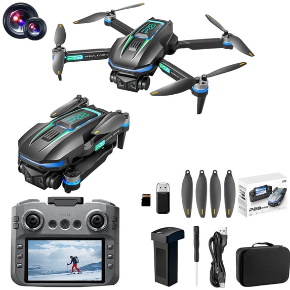 Dadiaei Drone with 1080P ESC Camera Brushless Motor Remote Control 4.3 ...
