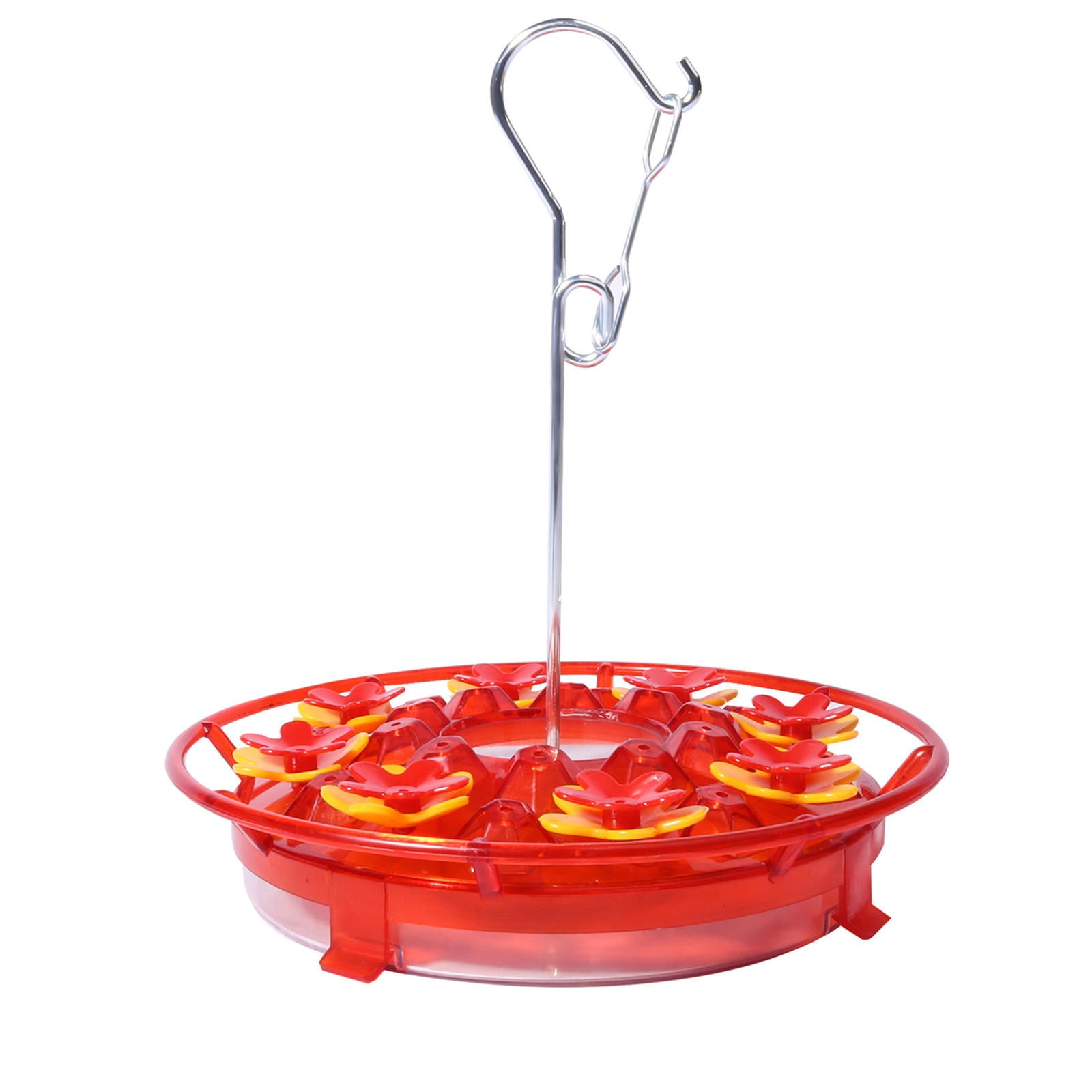 Dadiaei Hummingbird Feeder with 8 Flower Ports 350ml Capacity Red ...