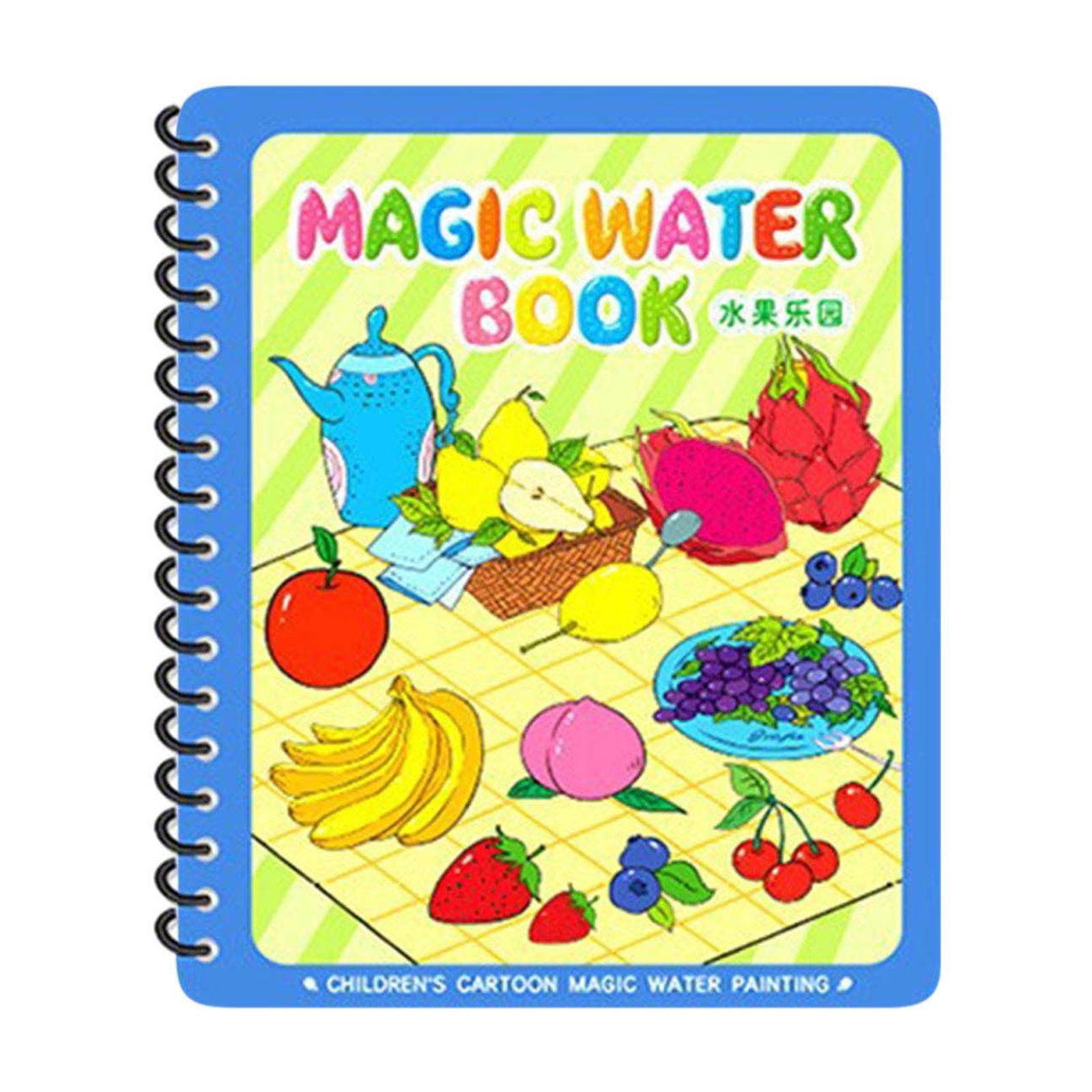 Dadiaei Kids Water Doodle Coloring Book, Underwater & Safari Theme ...