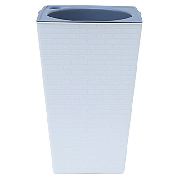Dadiaei Modern Planter with Drainage Holes Self Watering Pot Indoor ...