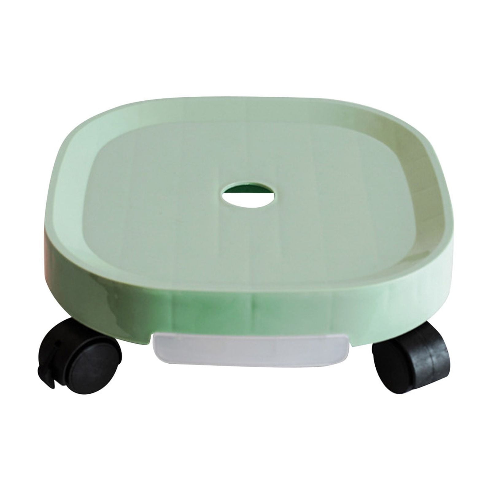 Dadiaei Plant Caddy with Universal Wheels, Round Movable Planter Dolly ...