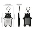 Dadiaei Pocket Calculator Key Ring Tiny Small Portable Mini Electronic ...