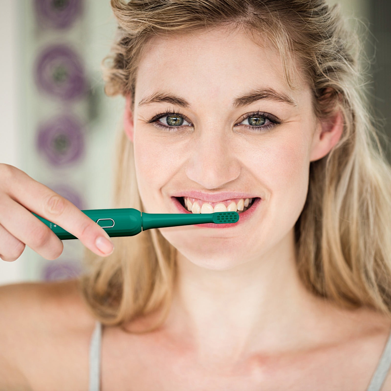 Dadiaei Sonic Electric Toothbrush for Adults,Wave Electric Toothbrush with 3 Brush Heads ...