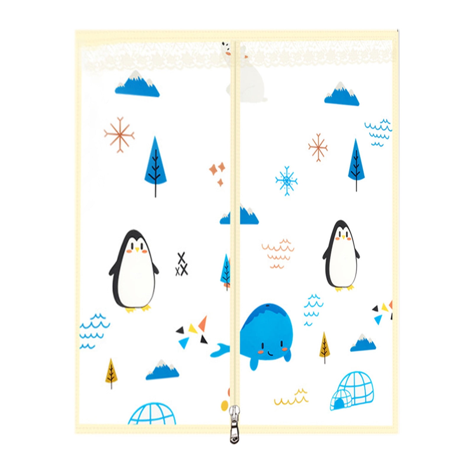 Dadiaei Thermal Insulated Window Curtains Thickened Windproof for ...