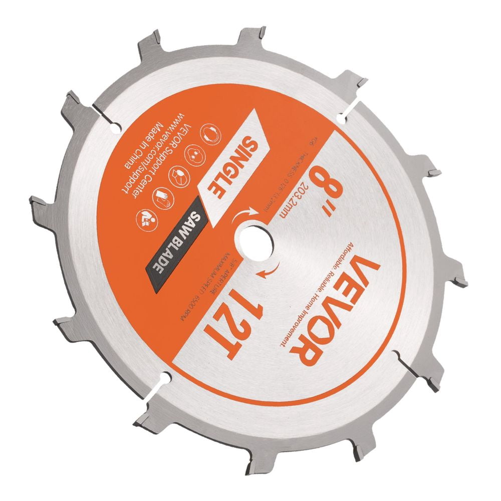 Dado Blade Set Stacking Dado Blades with Chippers and Shims 8 in ...