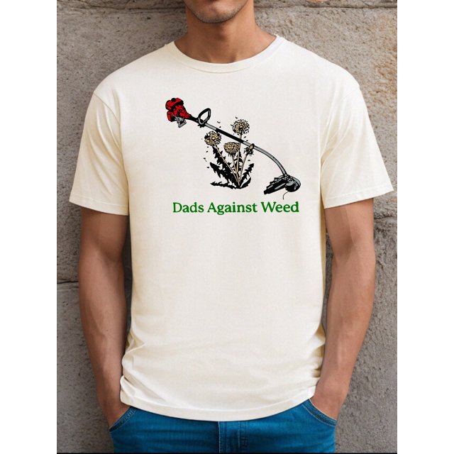 Dads Against Weed Funny Unisex T-Shirt for Dad, Father's Day Gift ...