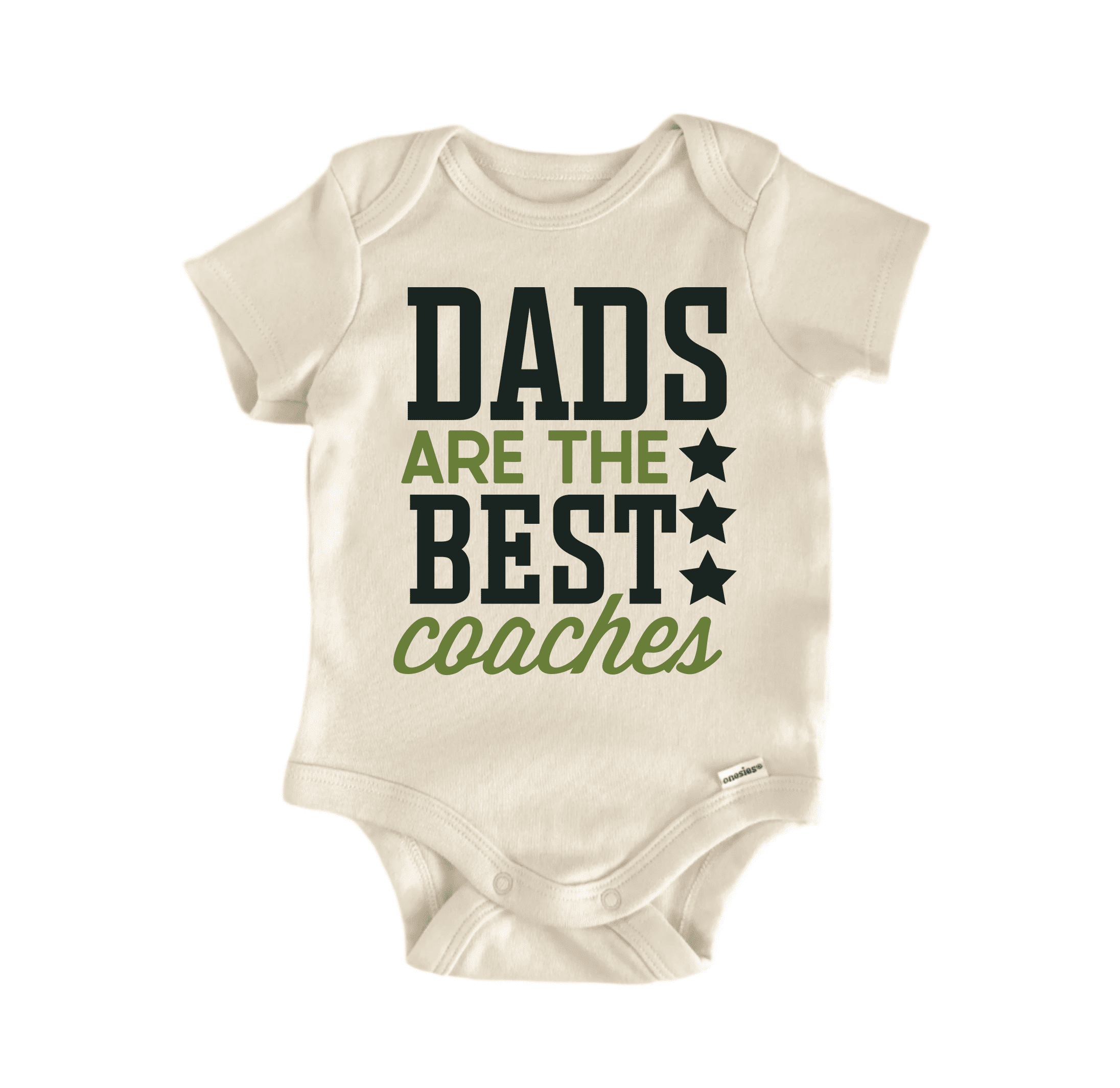 Dads Are The Best Coaches Father's Day - Baby Boy Girl Clothes Bodysuit ...
