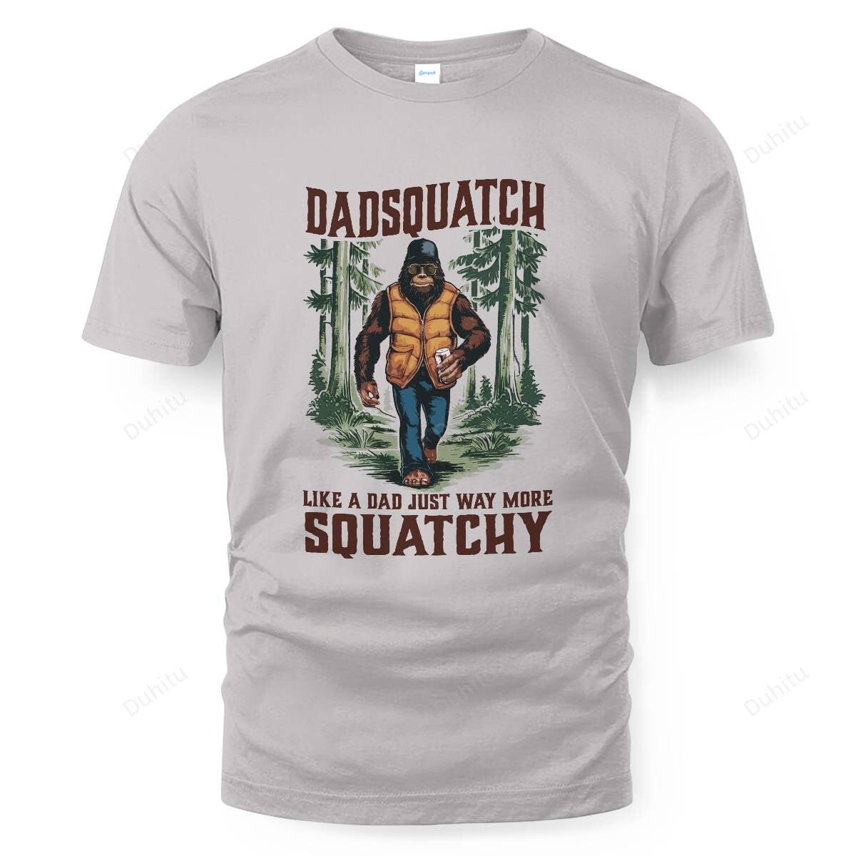 Dadsquatch Like A Dad Way More Squatchy Mens Funny Bigfoot - Walmart.com